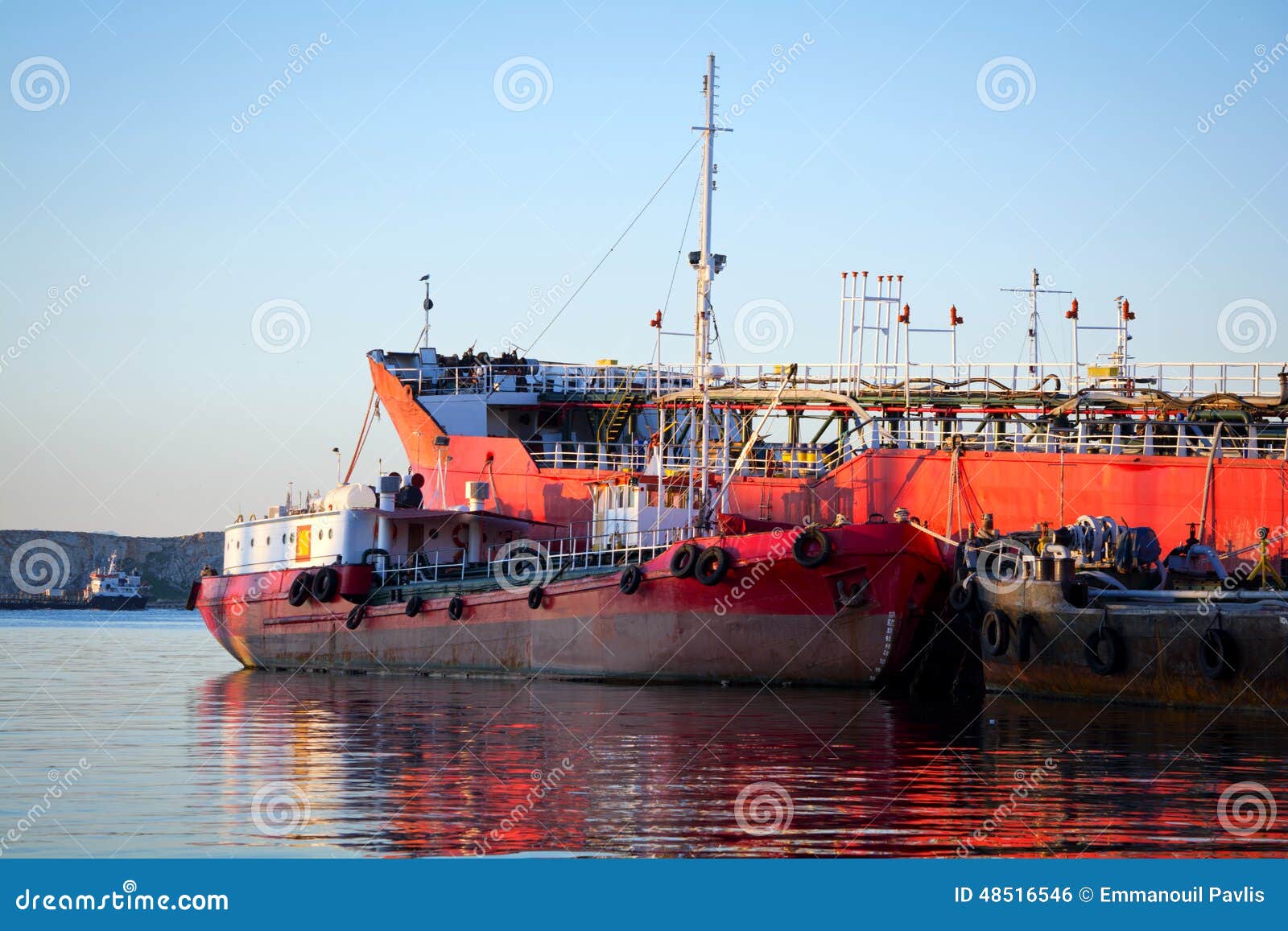 Oil-tankers stock photo. Image of loading, commodity - 48516546