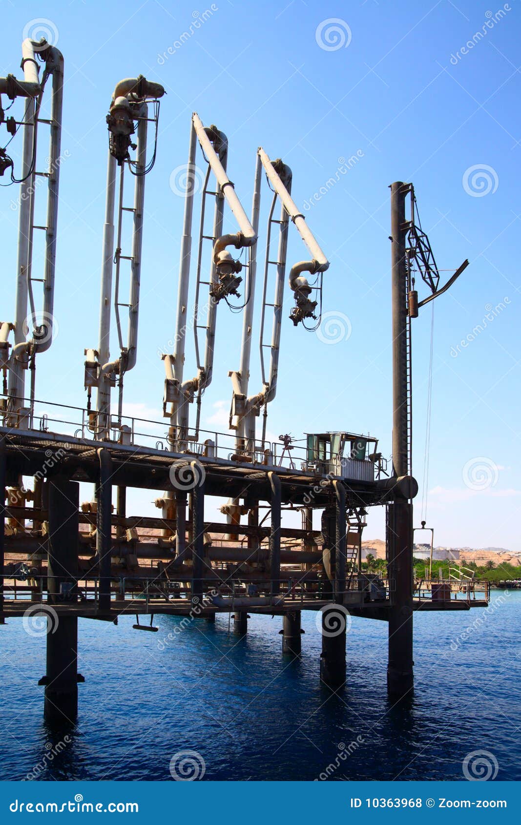Oil terminal stock photo. Image of port, berth, berthing - 10363968