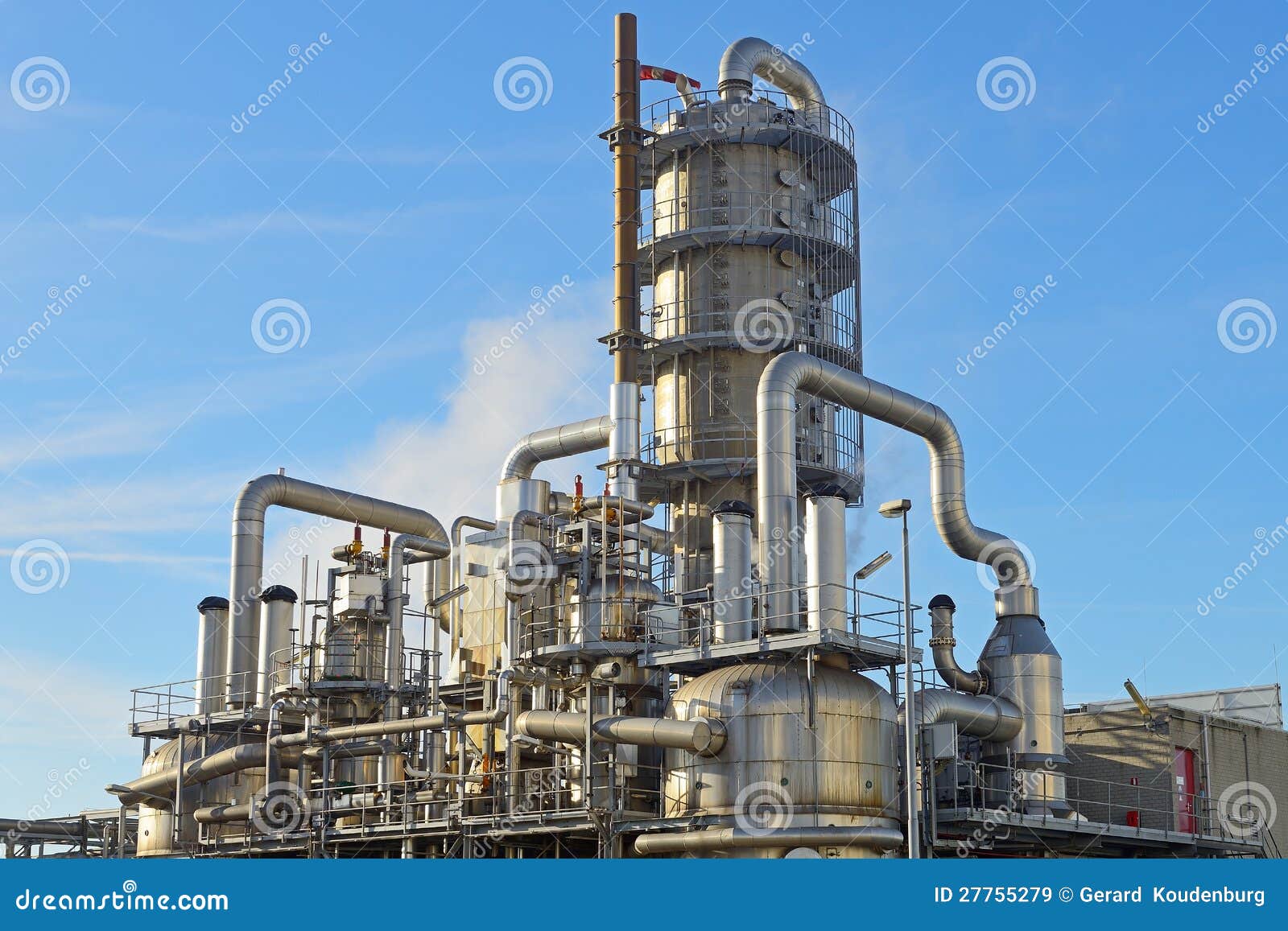 Oil terminal stock image. Image of europe, chrome, electricity - 27755279