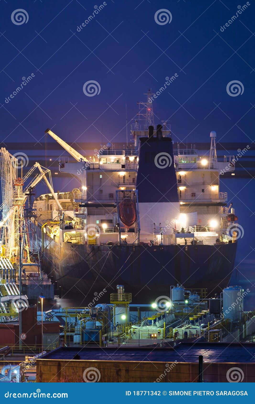 Oil Transport stock photo. Image of docks, genoa, environment - 18771342
