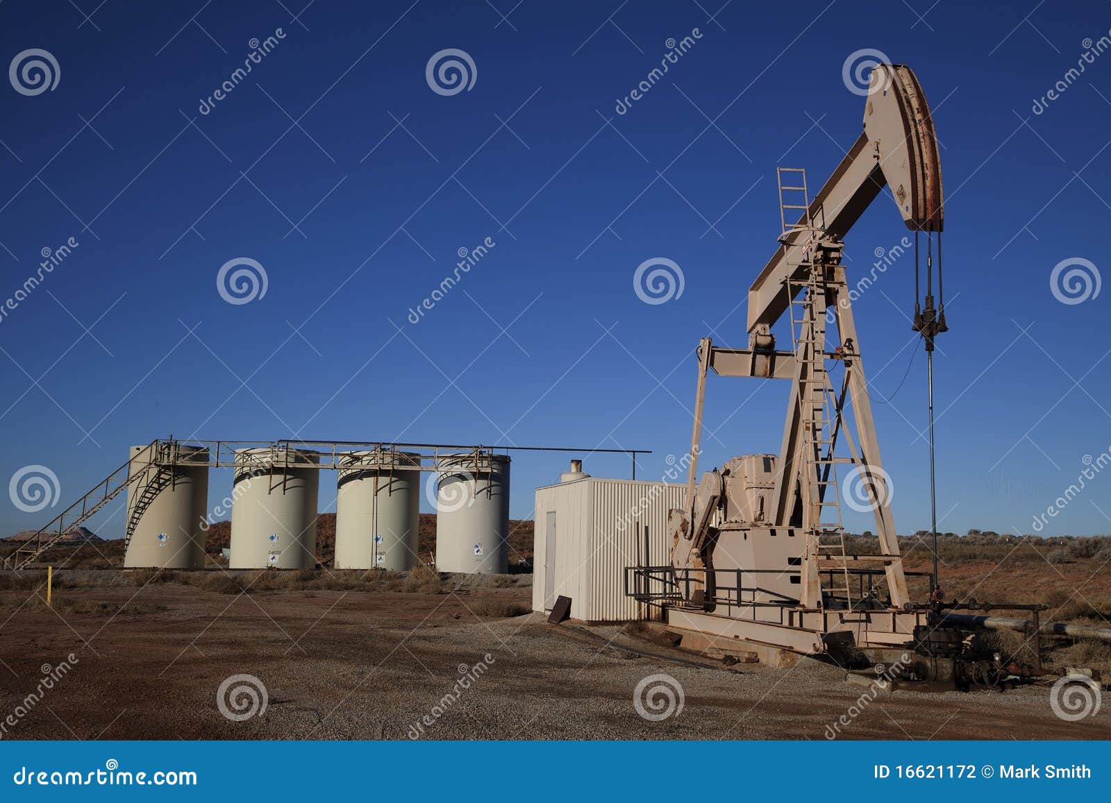 Oil Well stock photo. Image of conventional, oilwell - 16621172