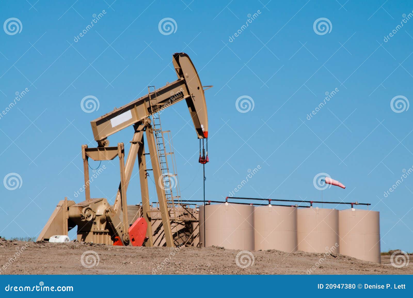 Oil Well Pump stock photo. Image of global, industry - 20947380