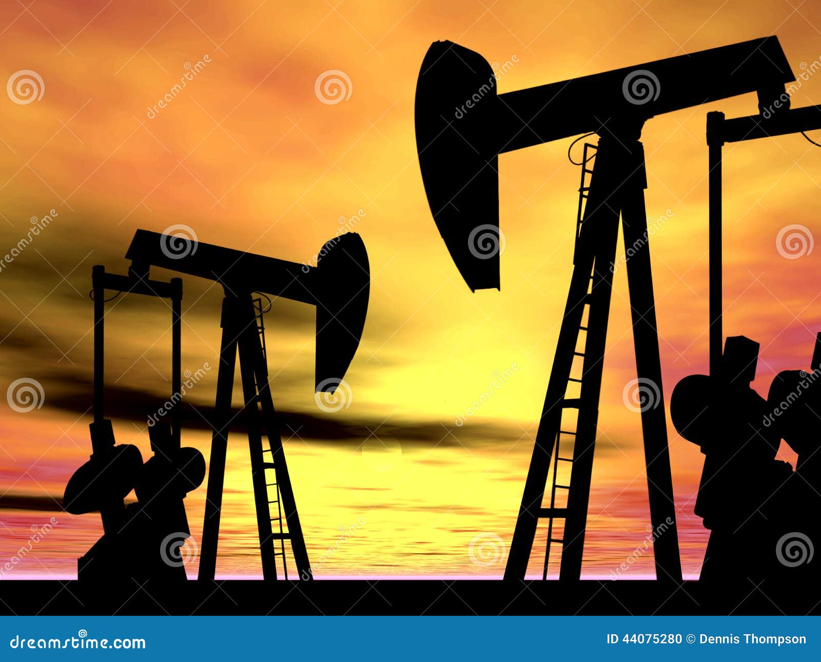 Oil Gas Industry Oilfield Drilling Rig Oil Pump Offshore Technology ...