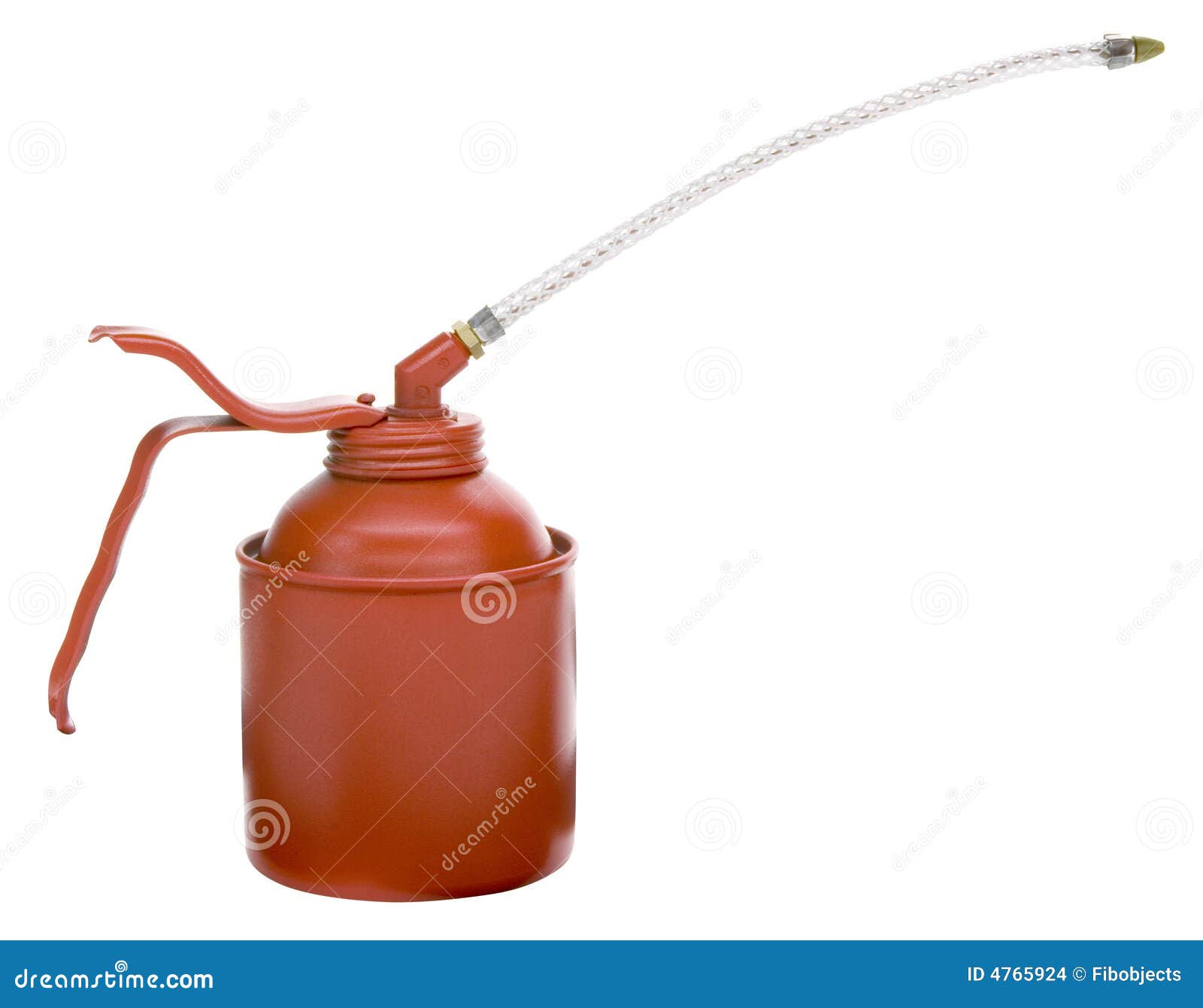Oilcan stock photo. Image of isolated, tools, clipping - 4765924