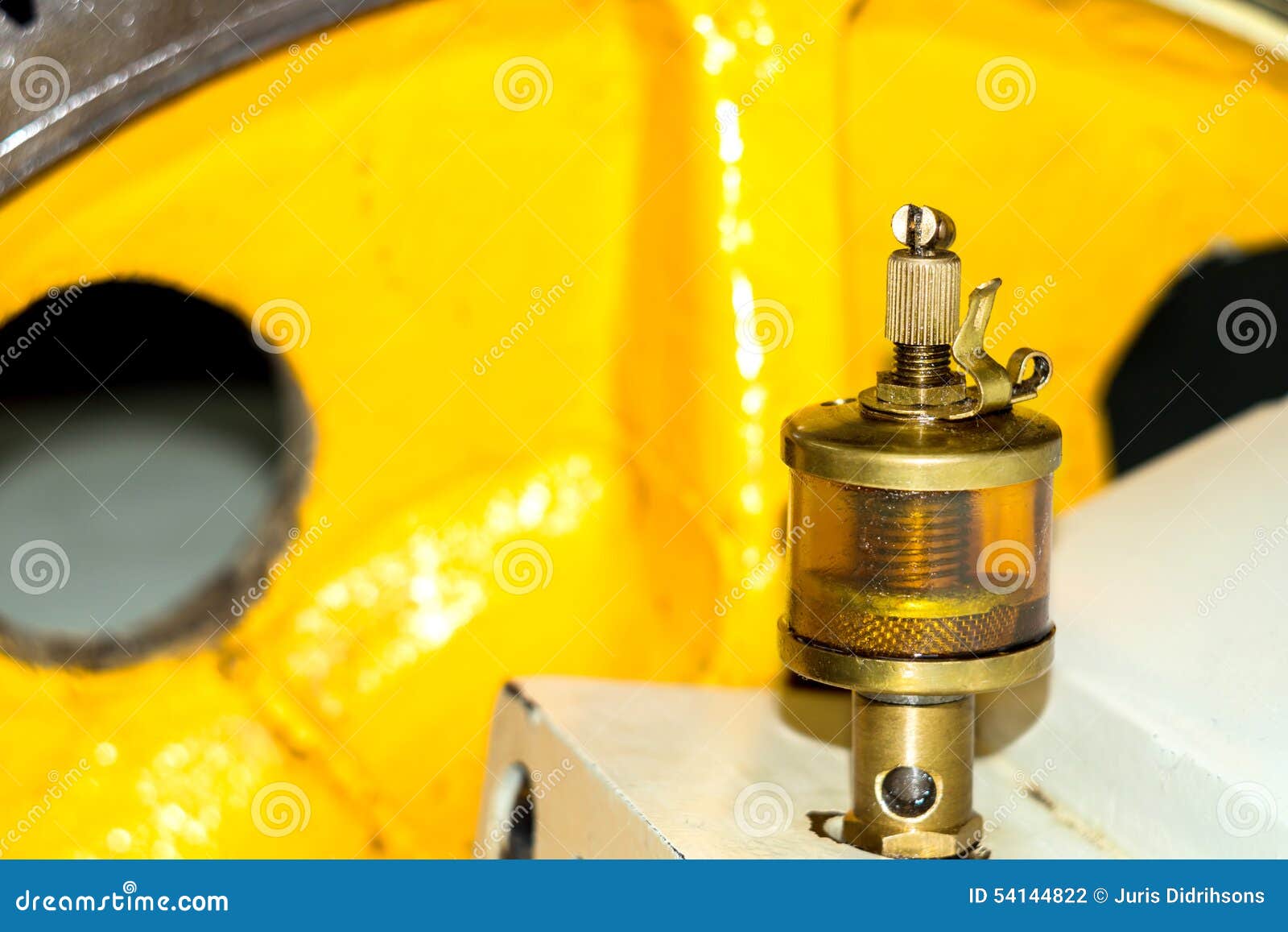 Oiler Mechanism in Workshop Stock Photo - Image of fatty, machinist ...