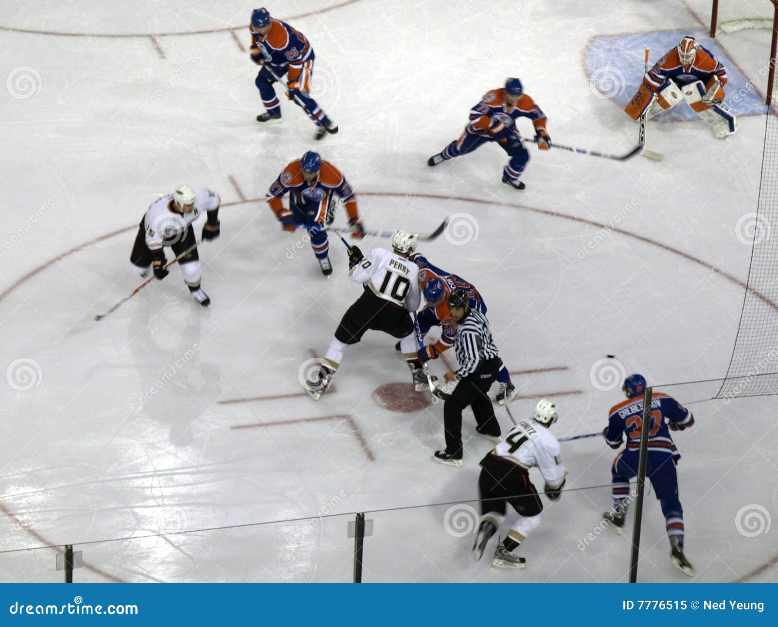 Oilers vs. Mighty Ducks 3 editorial image. Image of stick - 7776515