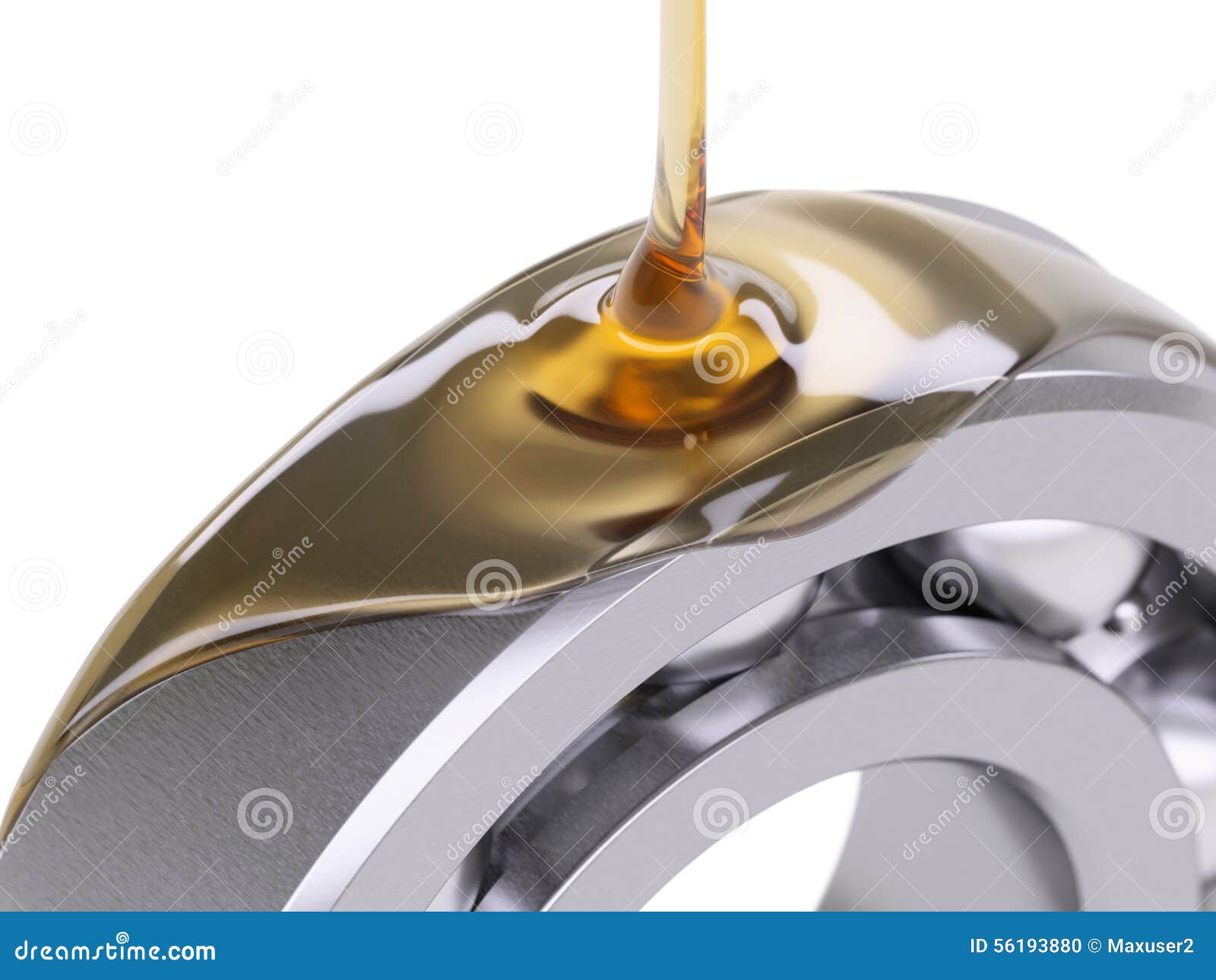 Oiling Ball Bearing stock illustration. Illustration of rotation - 56193880