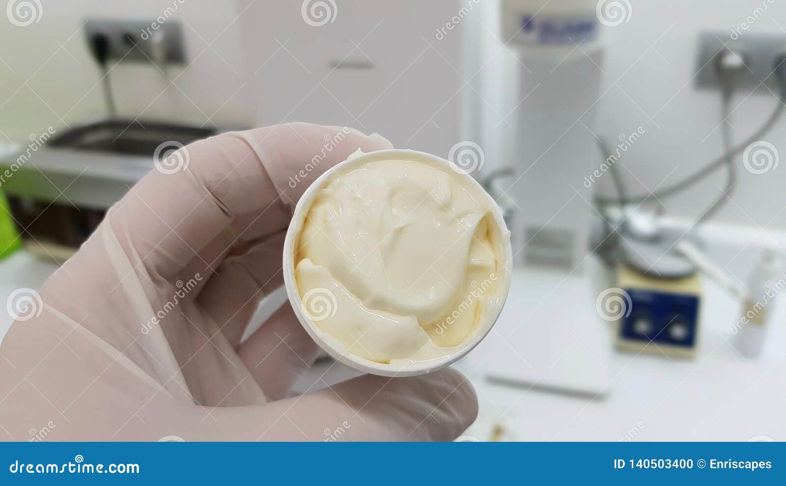 Ointment Compounding in Macro View Stock Photo - Image of pharmacy ...