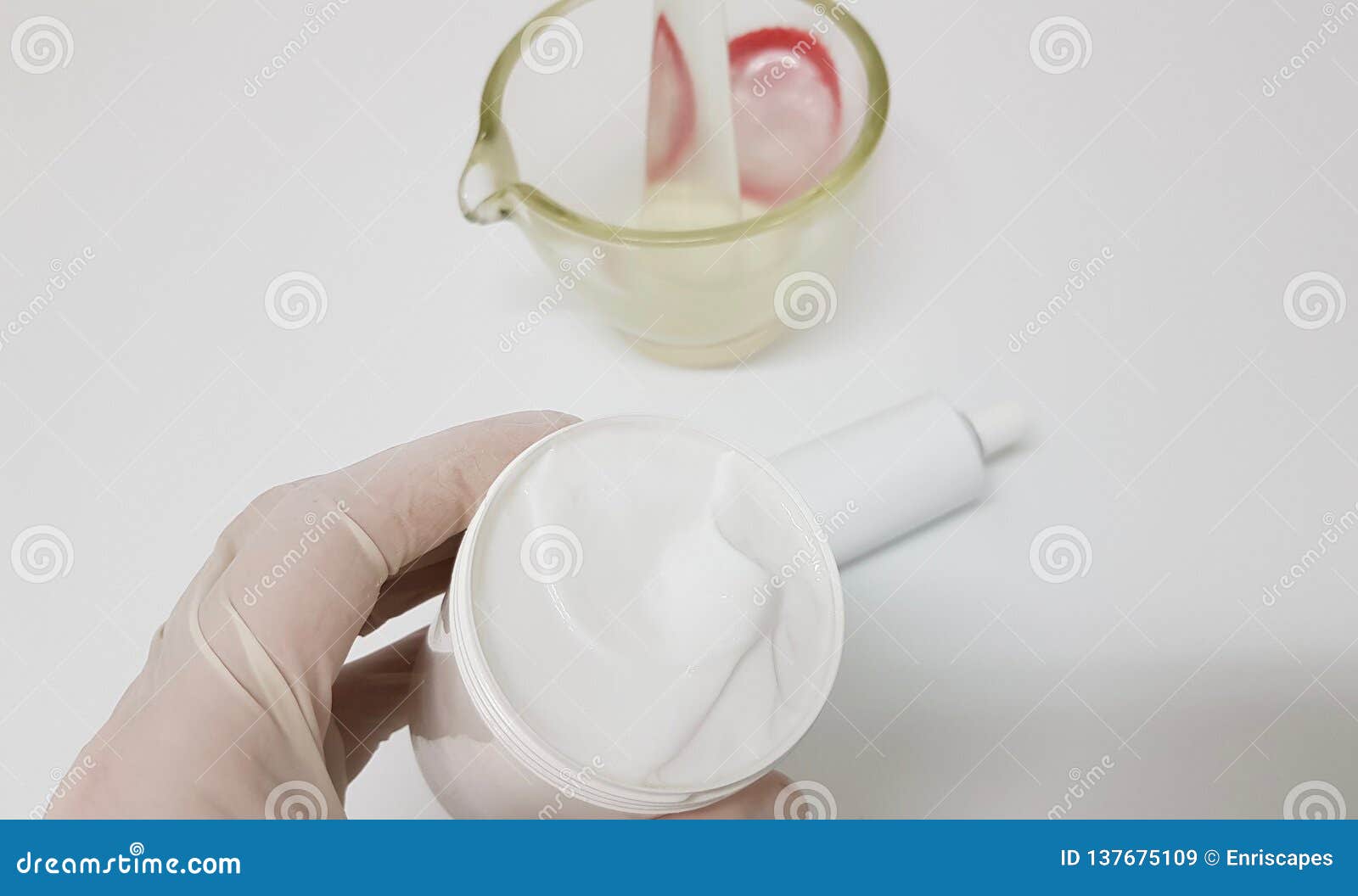 Ointment compounding stock image. Image of formula, mortar - 137675109
