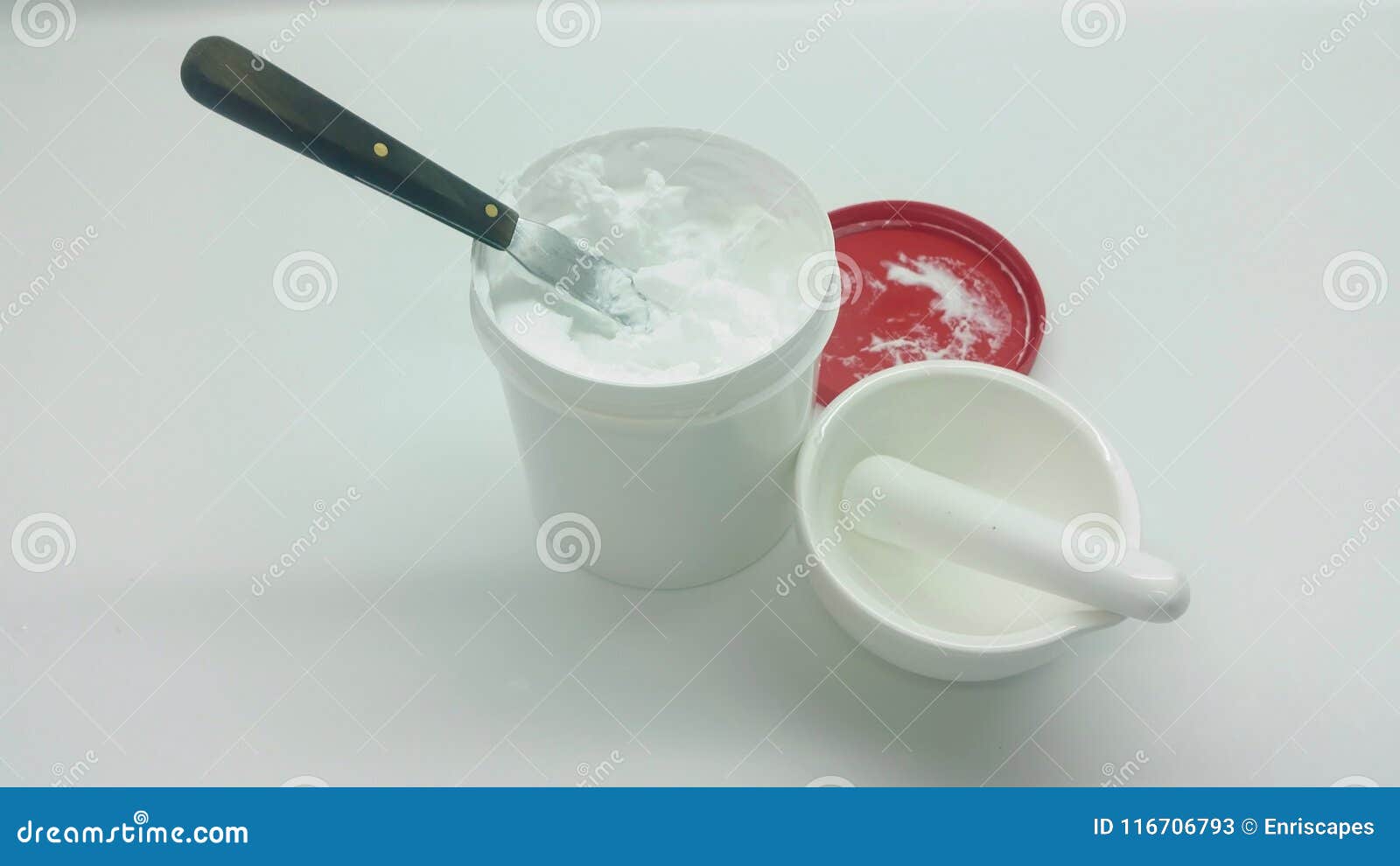 Ointment compounding stock image. Image of medicament - 116706793