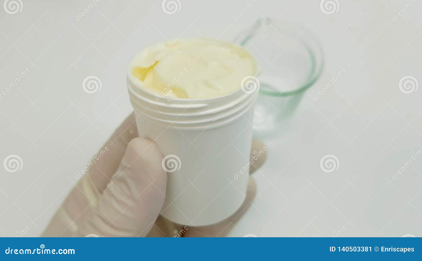 Ointment Compounding in Macro View Stock Image - Image of composition ...
