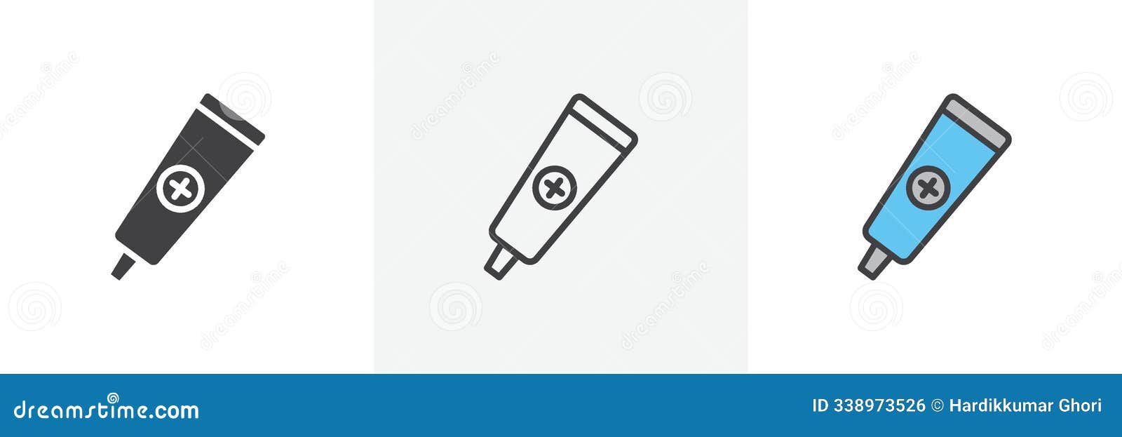 Ointment Icon. Trendy Ointment Logo Concept On White Background Vector ...