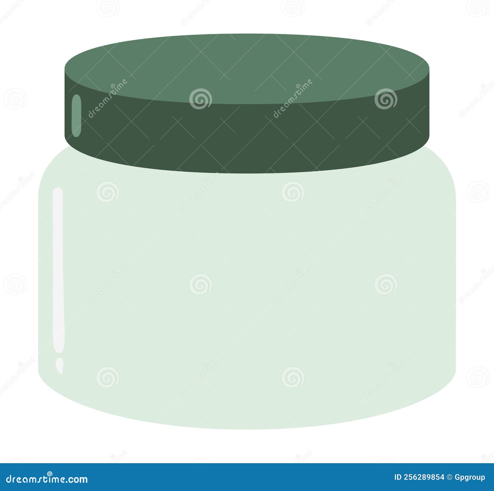 Ointment jar design stock vector. Illustration of care - 256289854