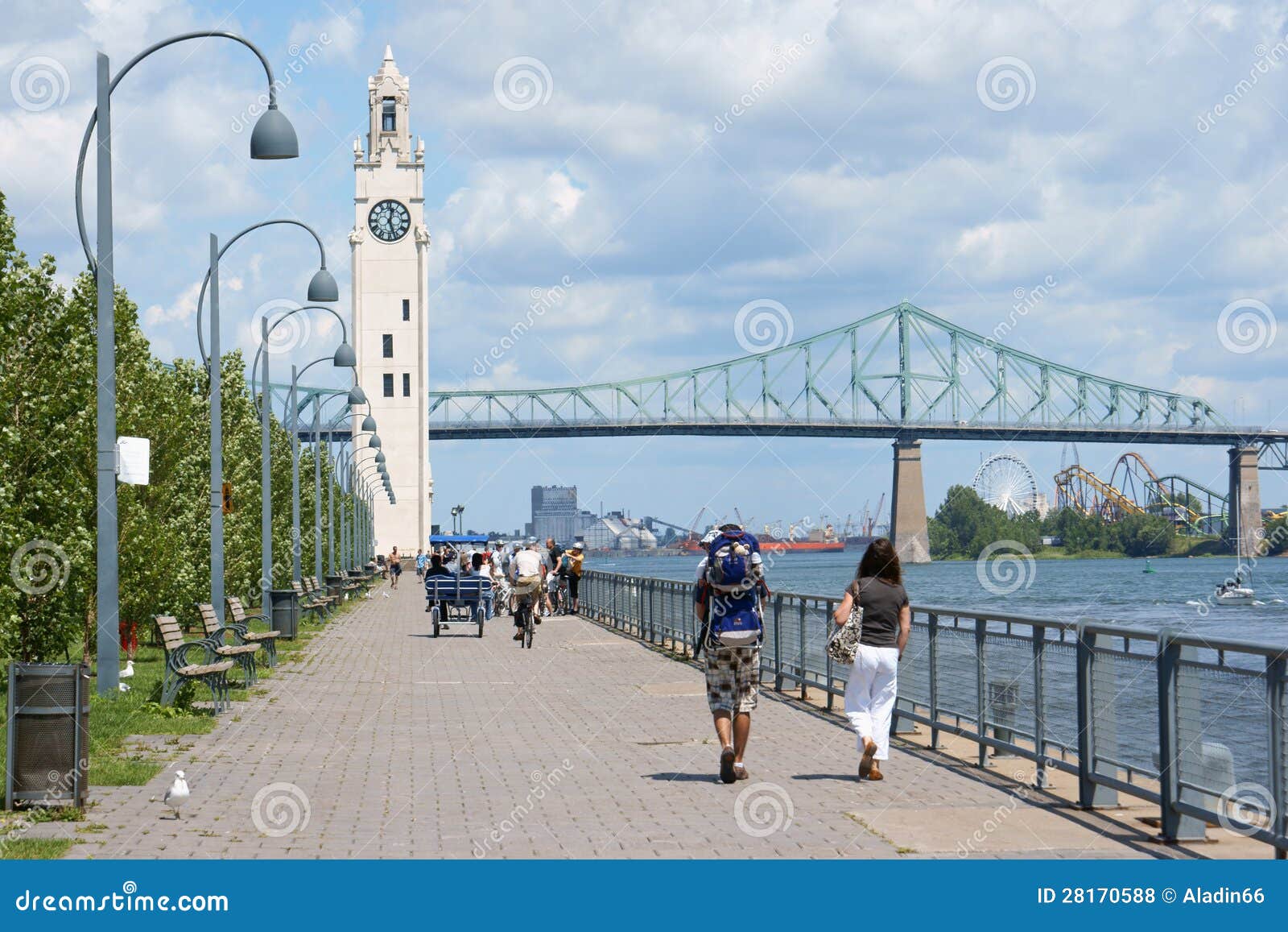 Ojeada de Montreal, Canadá foto de archivo editorial. Imagen de agua ...