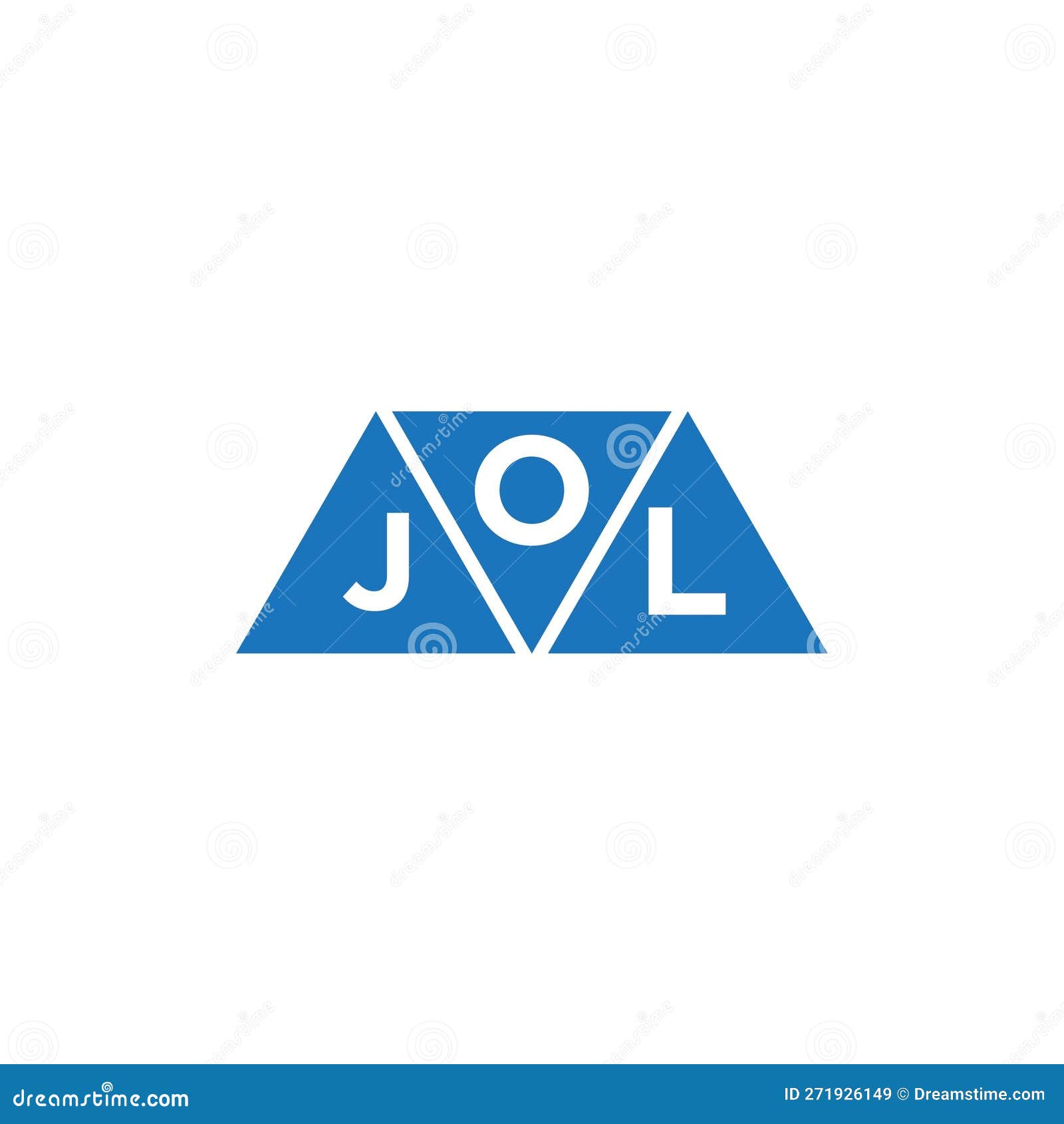 OJL Abstract Initial Logo Design on White Background. OJL Creative ...