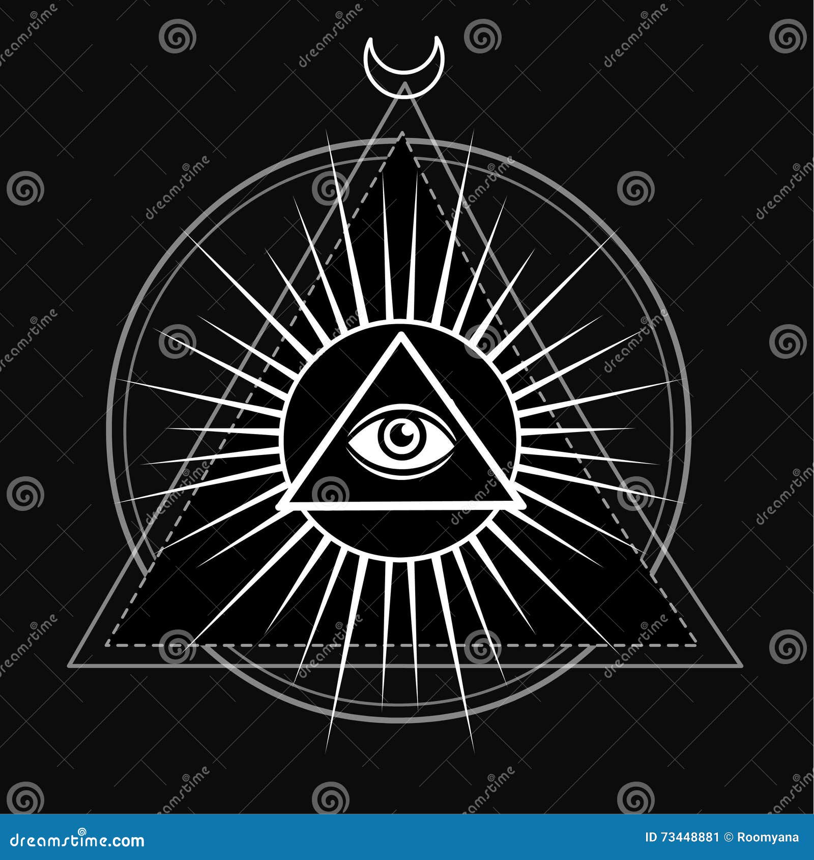 Álbumes 100 Foto El Ojo Que Todo Lo Ve Vector Mirada Tensa