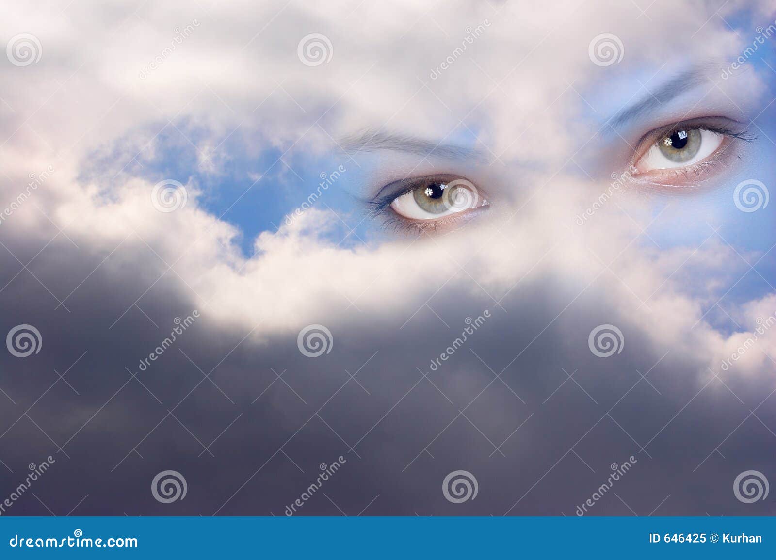 Ojos del ángel de guarda imagen de archivo. Imagen de nantes - 646425