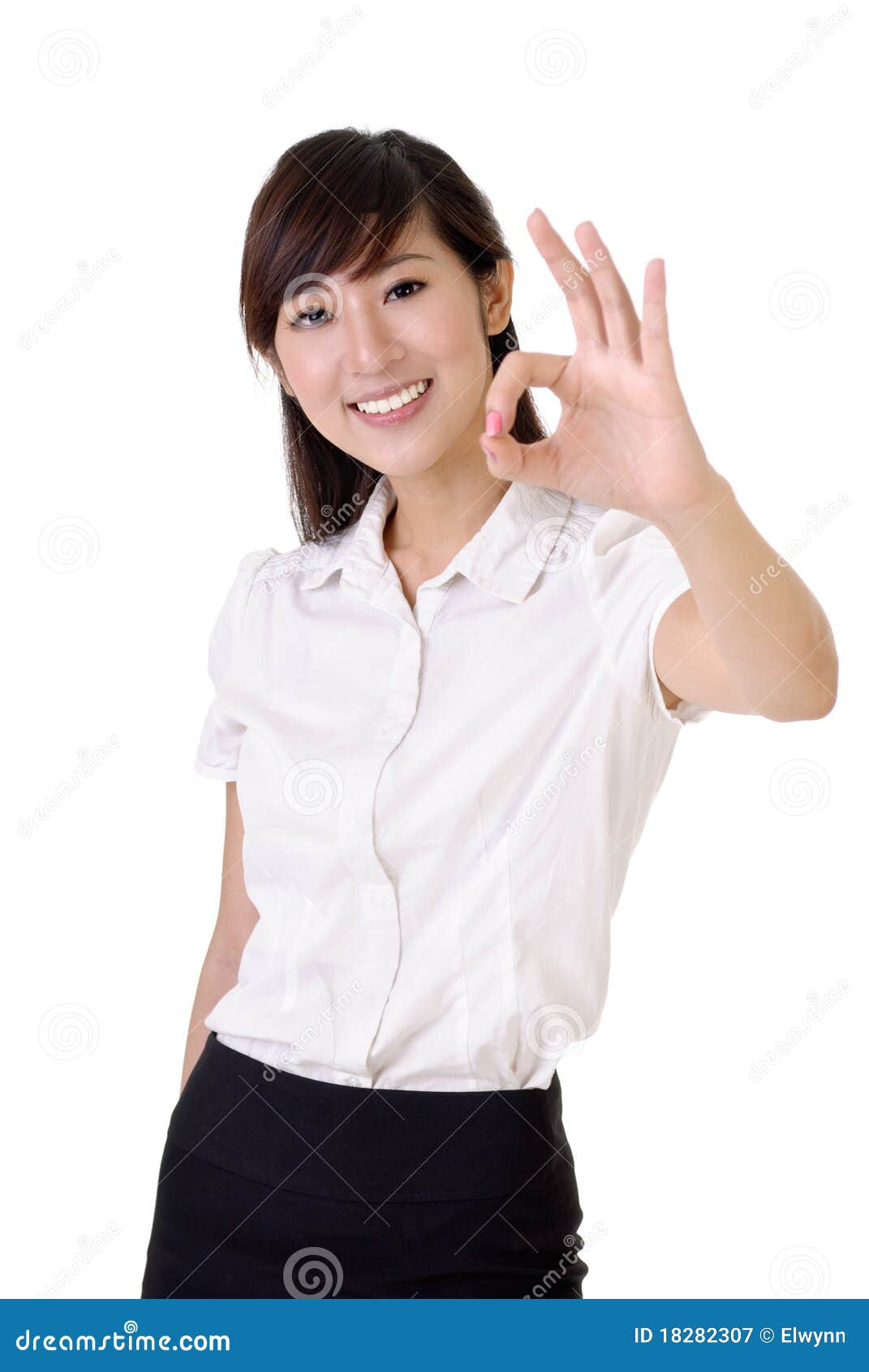 Ok stock image. Image of agree, glade, businesspeople - 18282307