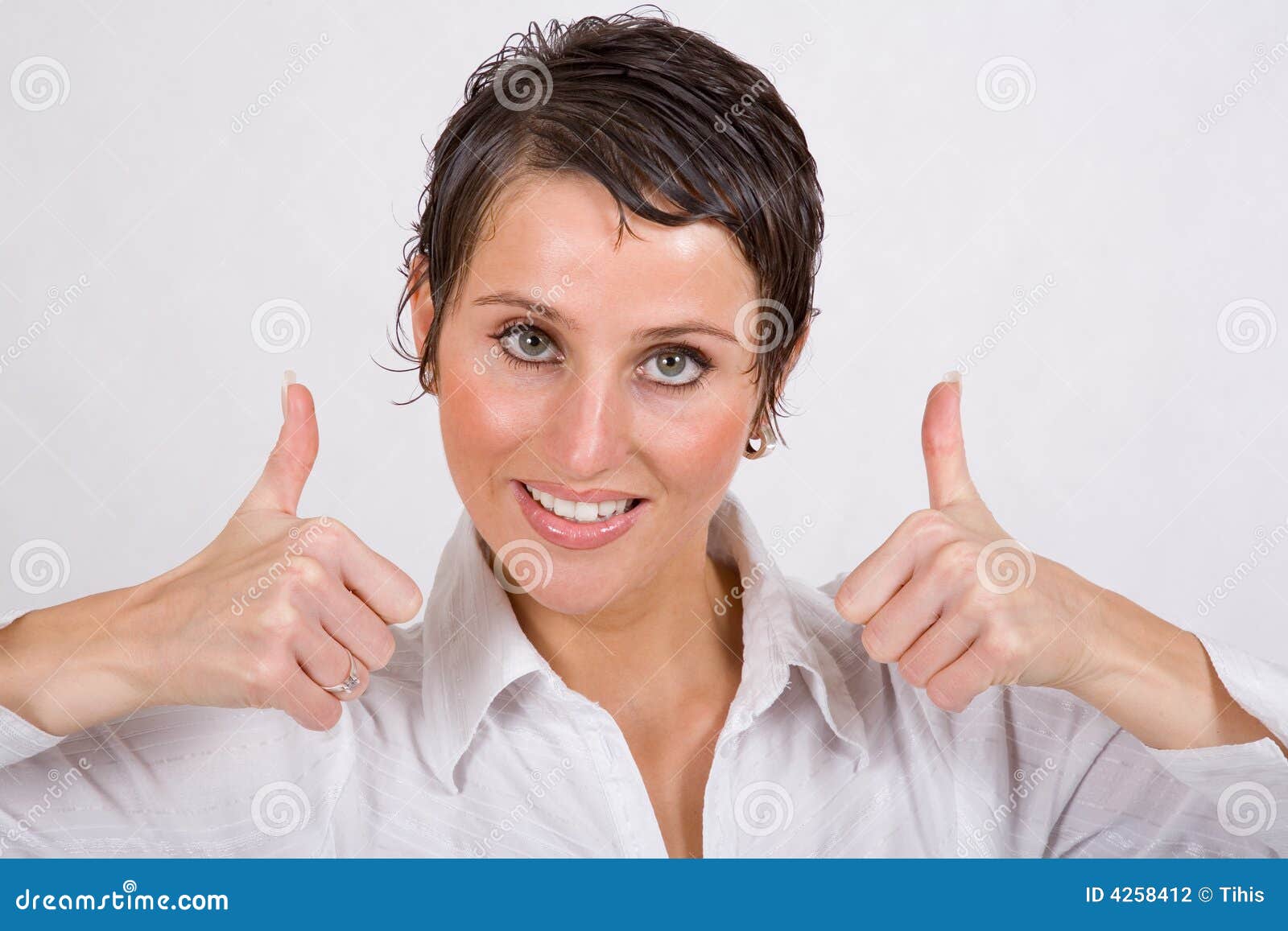 OK stock photo. Image of approval, beauty, laugh, sign - 4258412