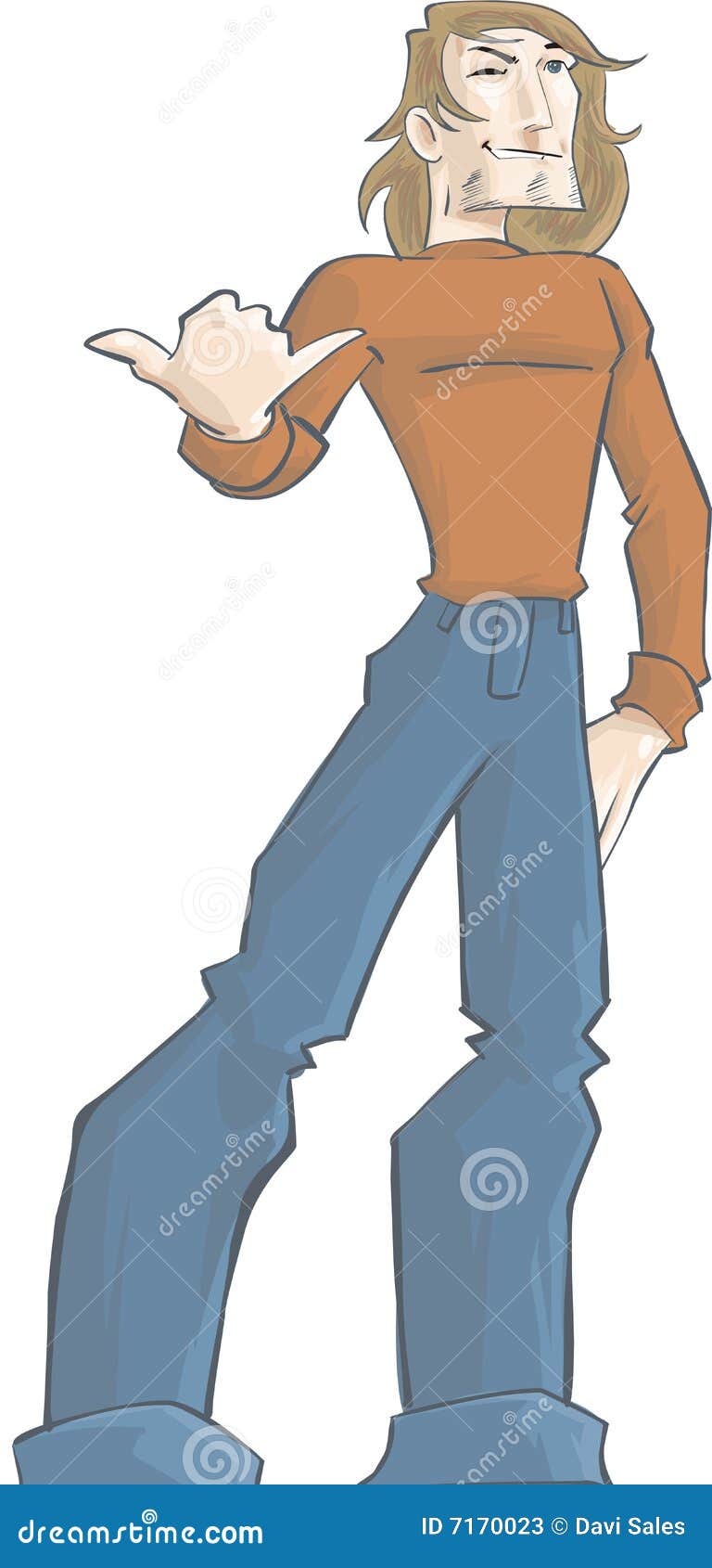 Ok boy stock illustration. Illustration of vivid, positive - 7170023