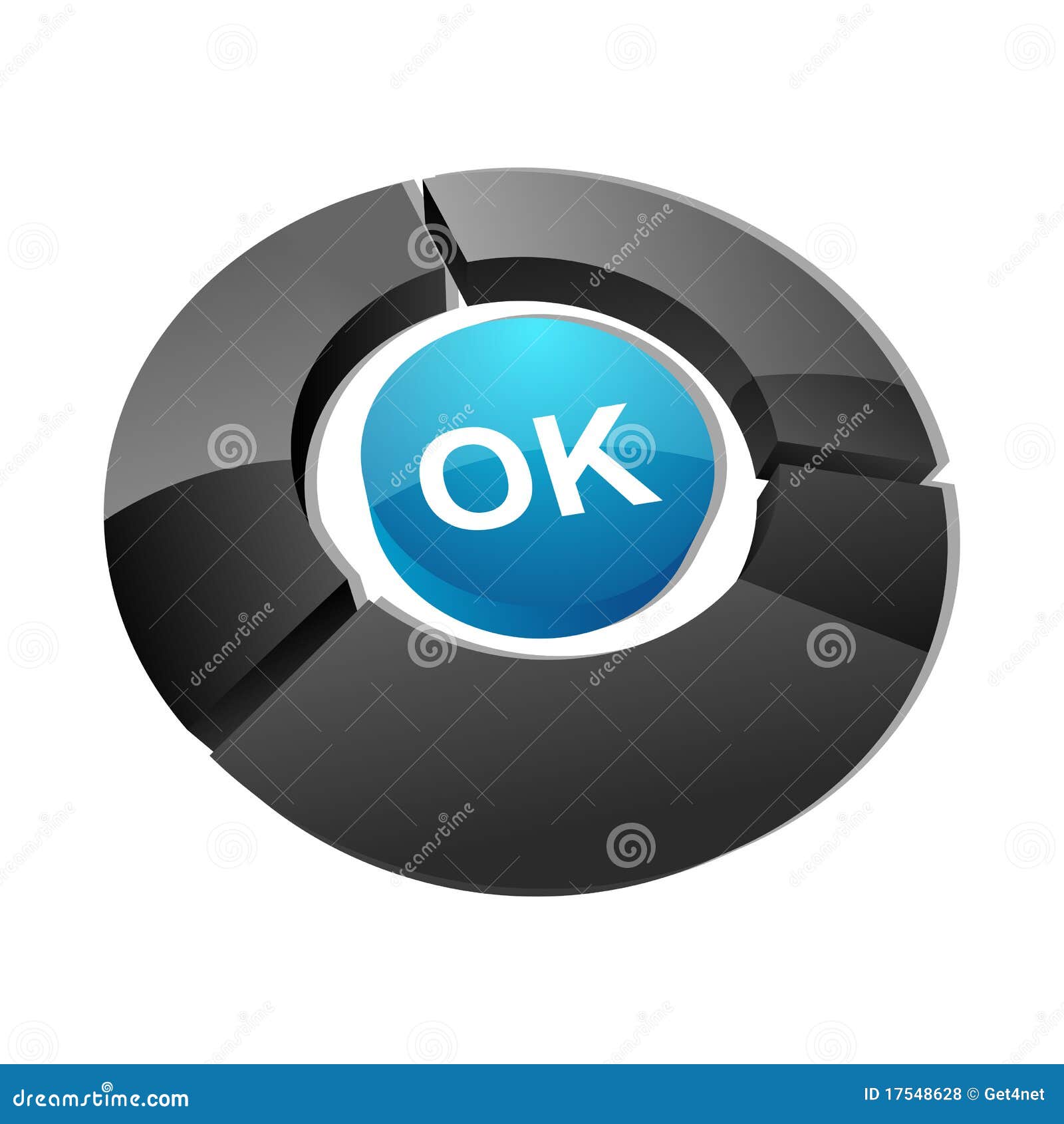 Ok Button Illustrations Royaltyfree Vector Graphics OK icon Free Vector ...