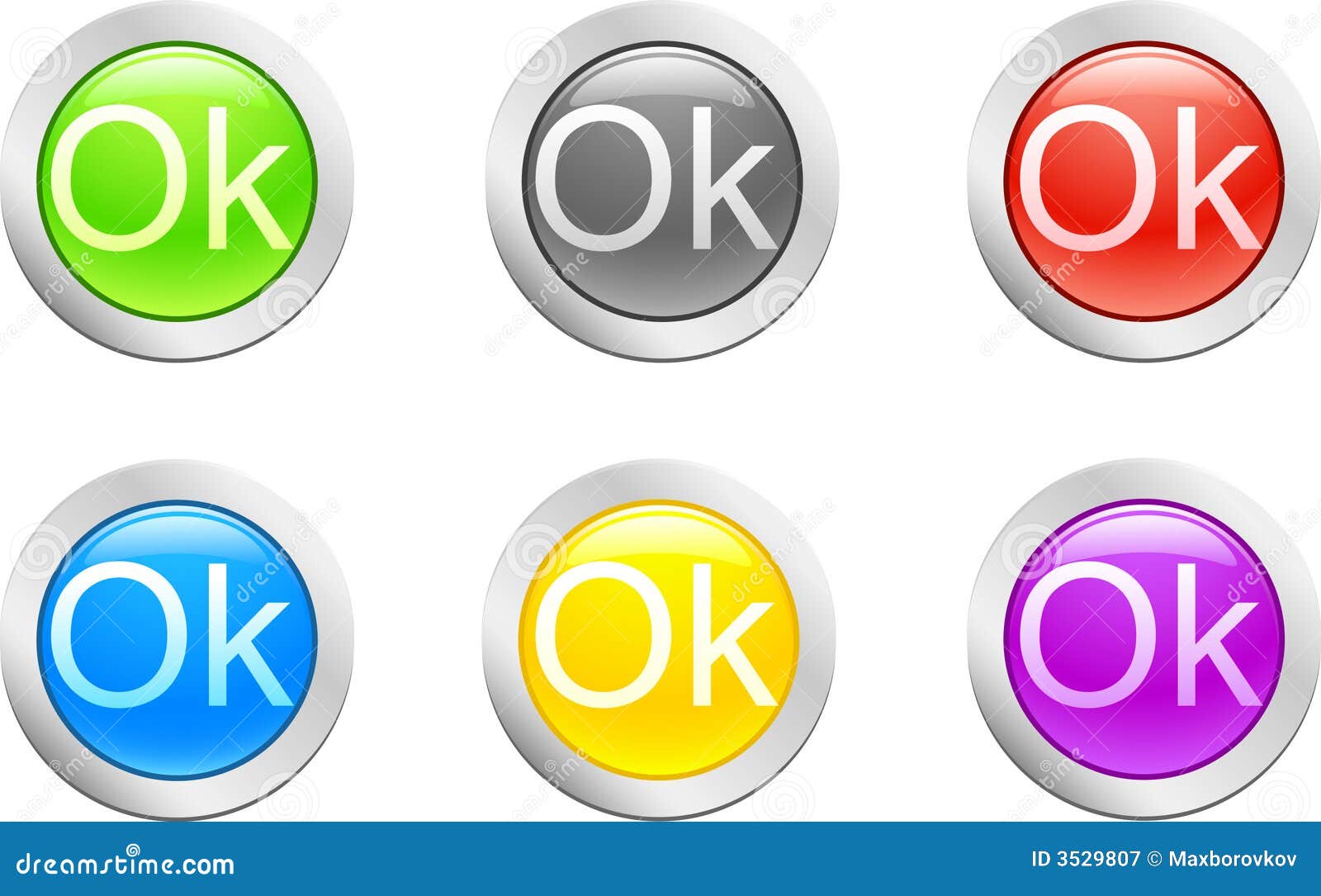 Ok Button Illustrations Royaltyfree Vector Graphics OK icon Free Vector ...