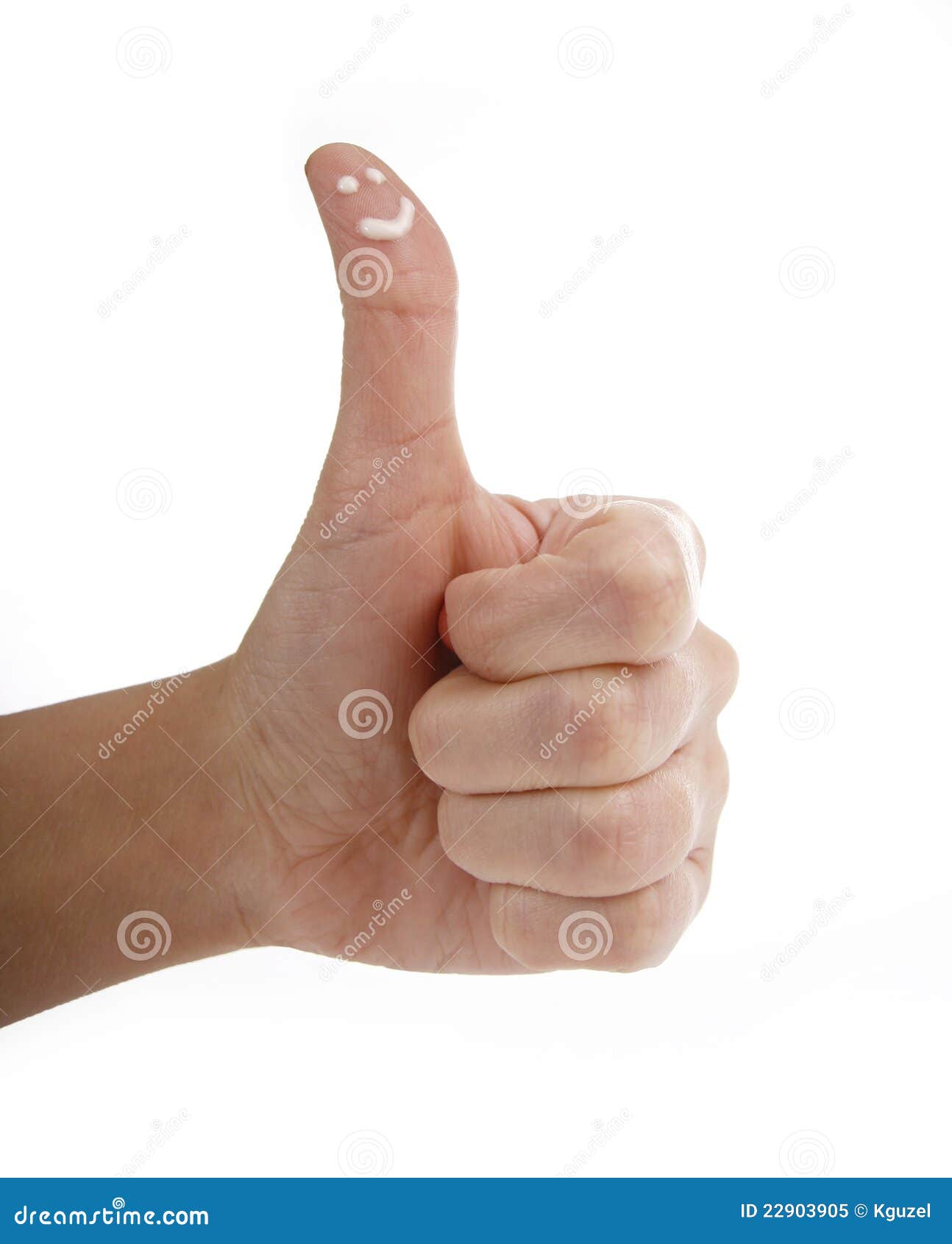 Ok De Geste D'exposition De Main Avec Le Doigt Souriant Image stock ...