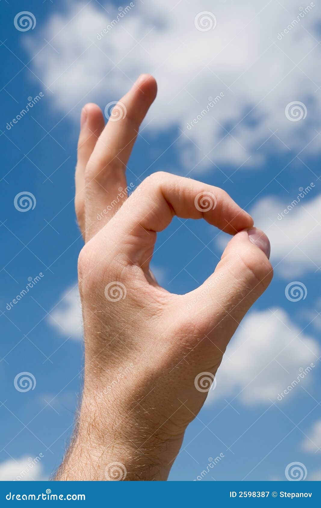 Ok de symbole image stock. Image du bien, confirmation - 2598387