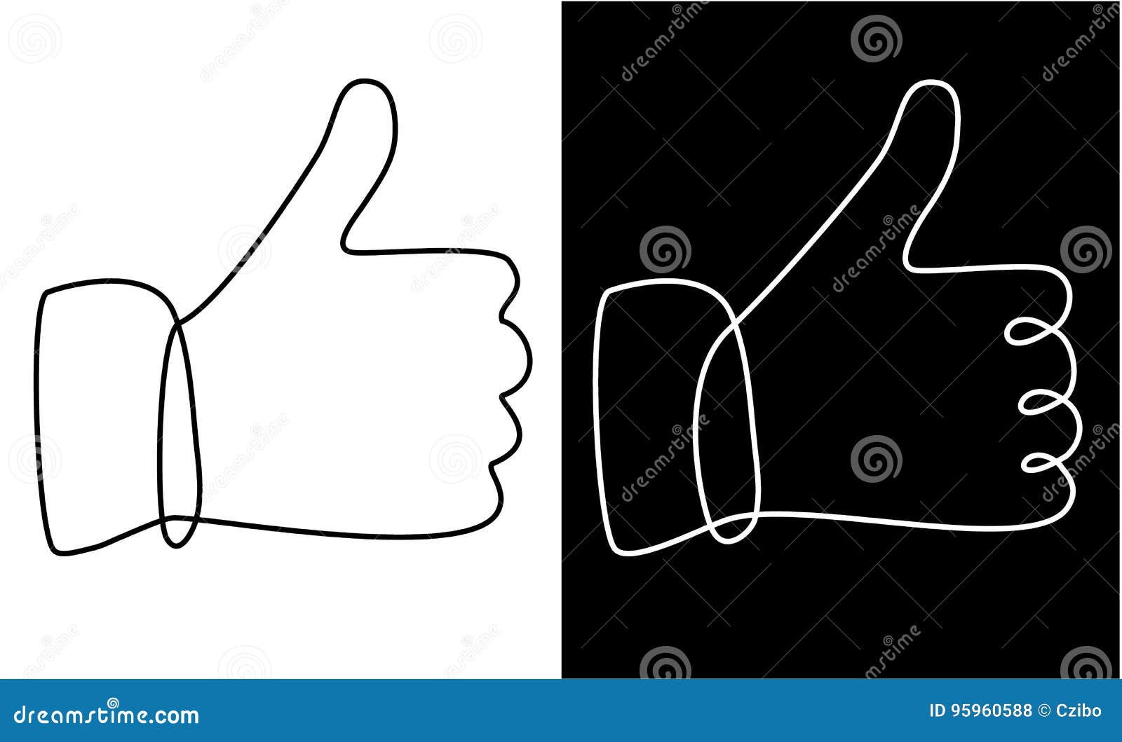 OK hand sign stock vector. Illustration of approve, drawing - 95960588
