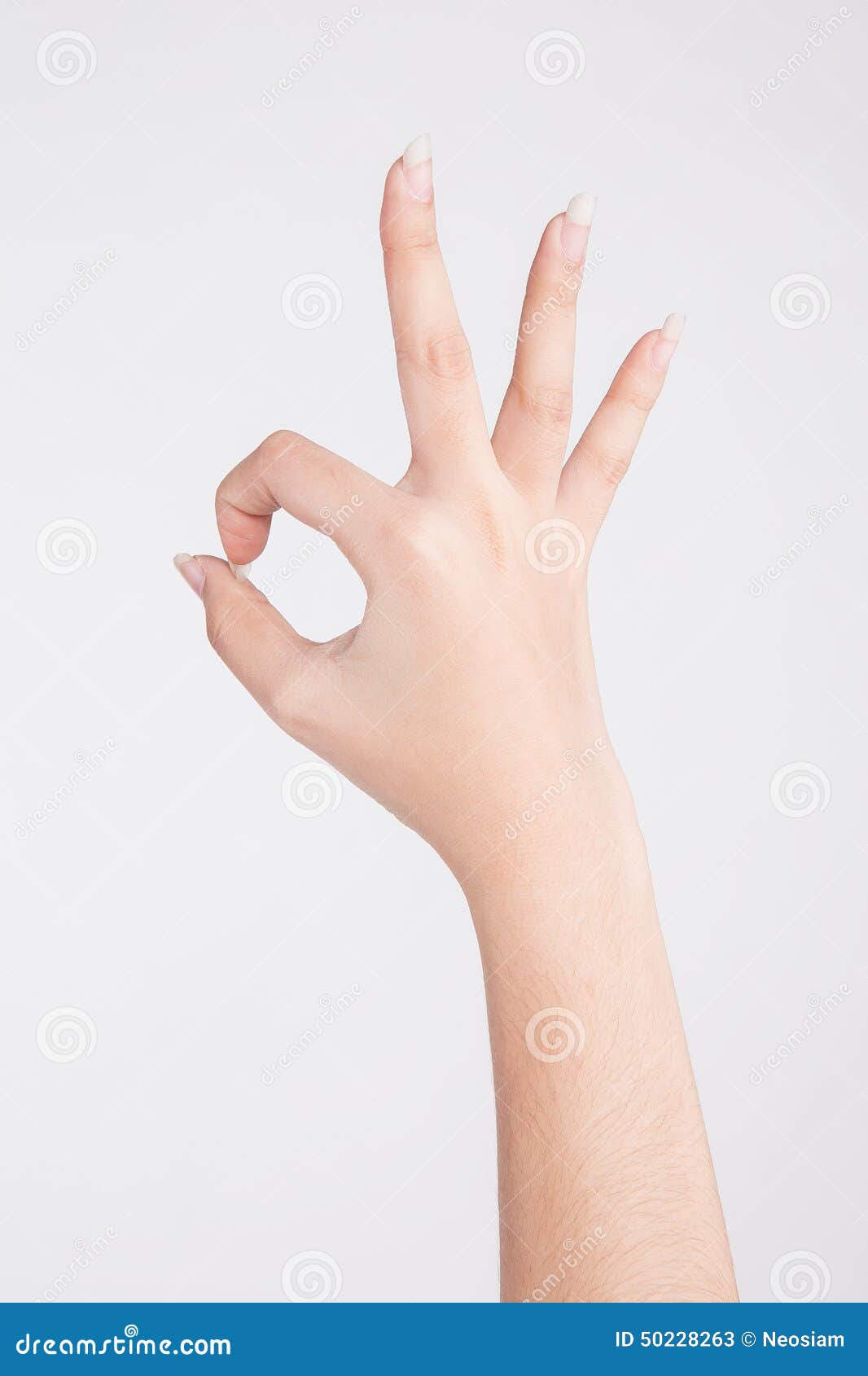 Ok hand stock image. Image of palm, healthy, excellent - 50228263