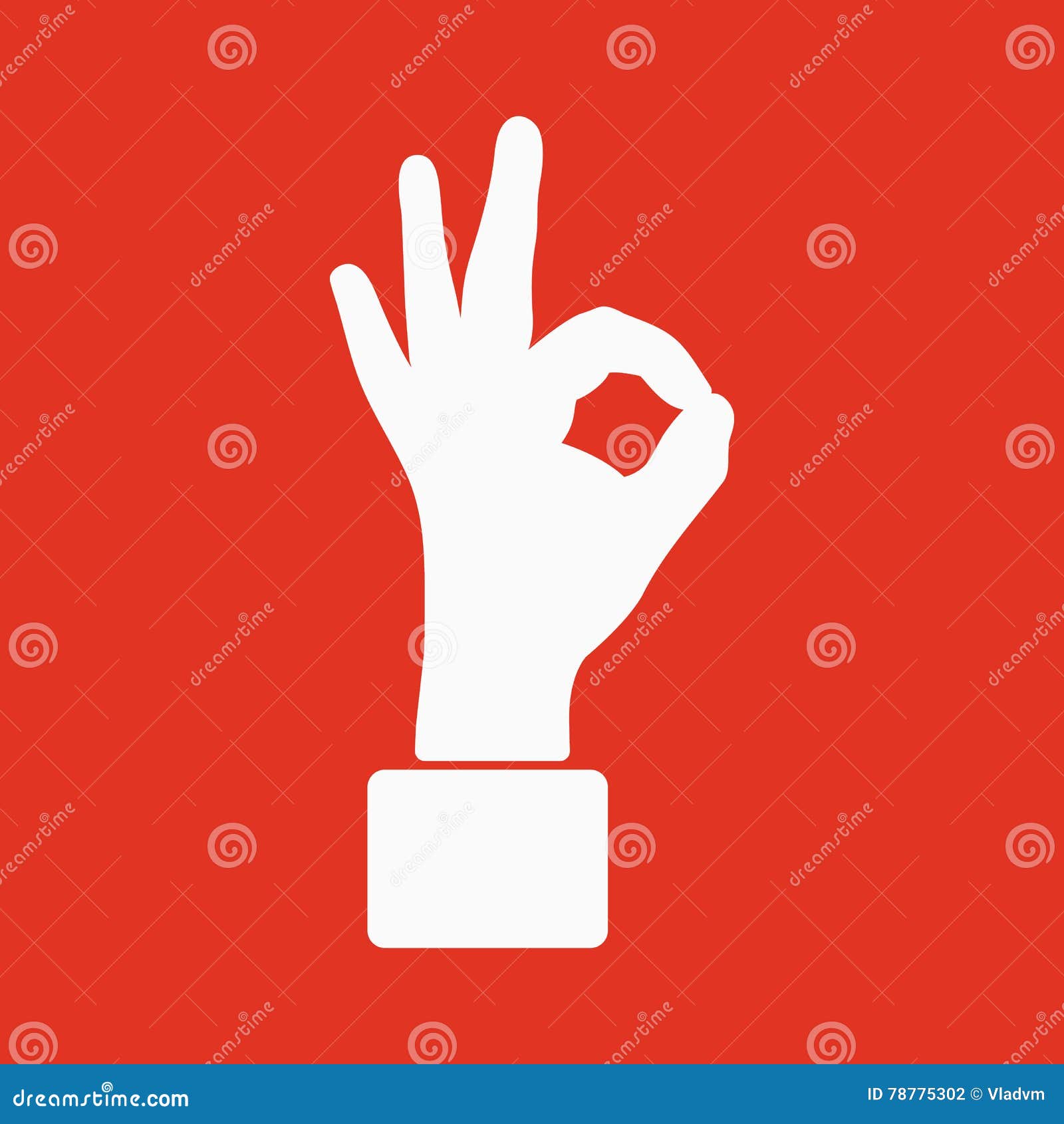 The OK icon. Okay symbol stock vector. Illustration of choice - 78775302