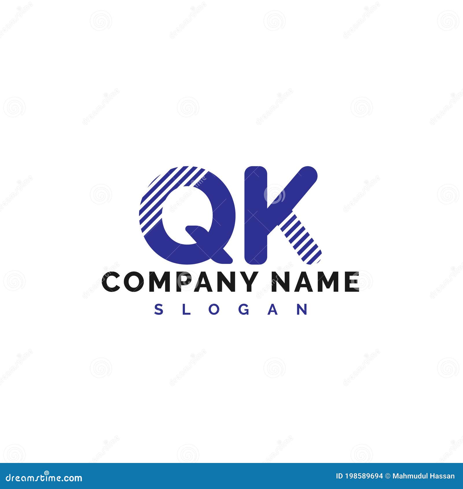 OK Letter Logo Design. OK Letter Logo Vector Illustration - Vector ...