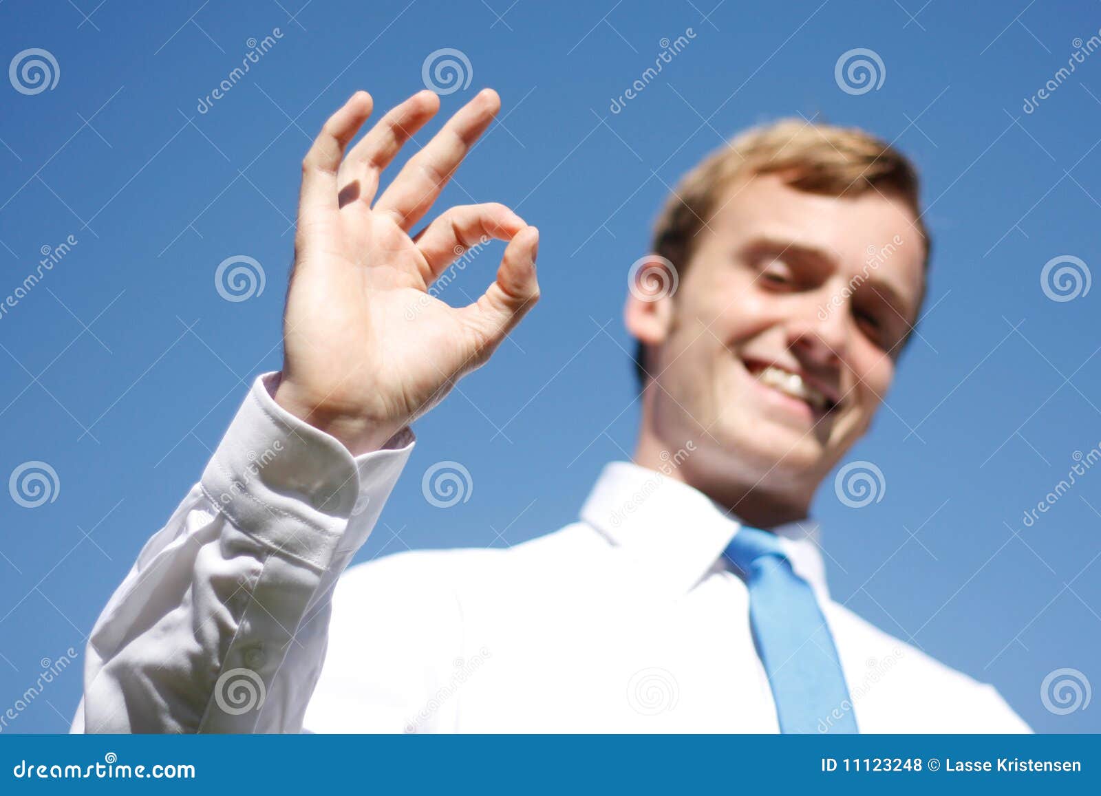 OK sign stock photo. Image of concept, okay, person, business - 11123248