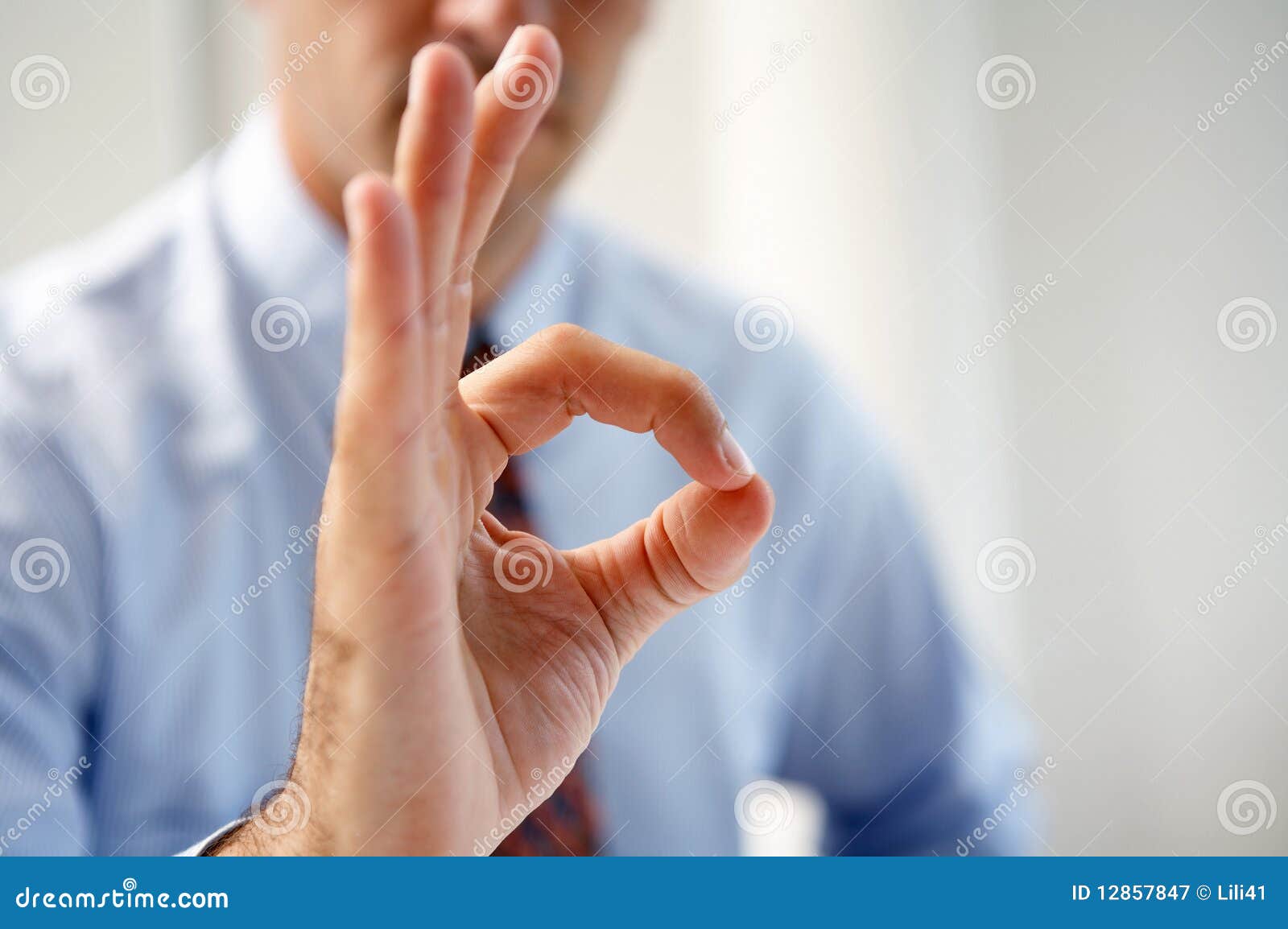 Ok sign stock image. Image of treatment, hand, operation - 12857847