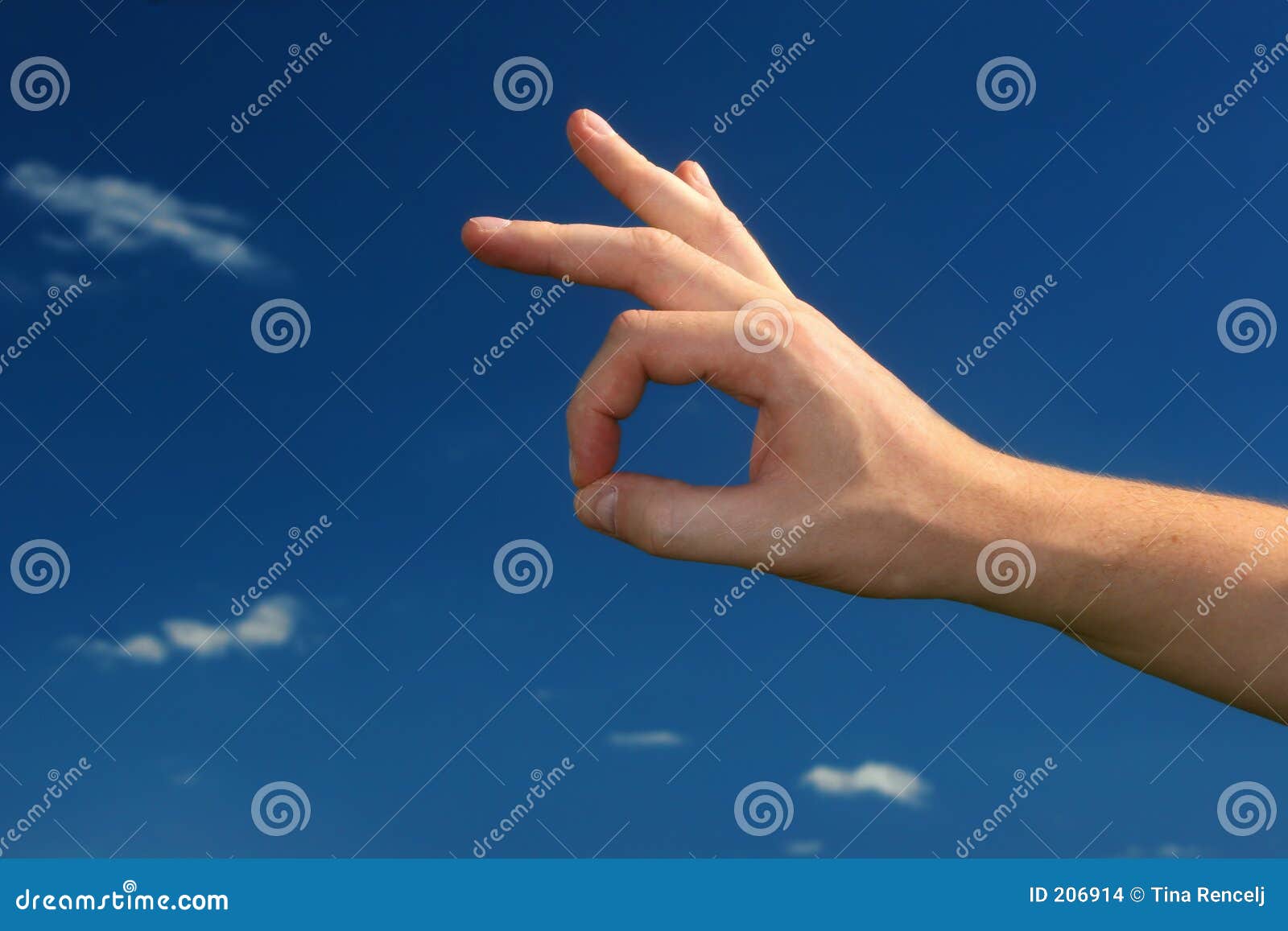 OK Sign stock photo. Image of alright, idea, agree, hand - 206914