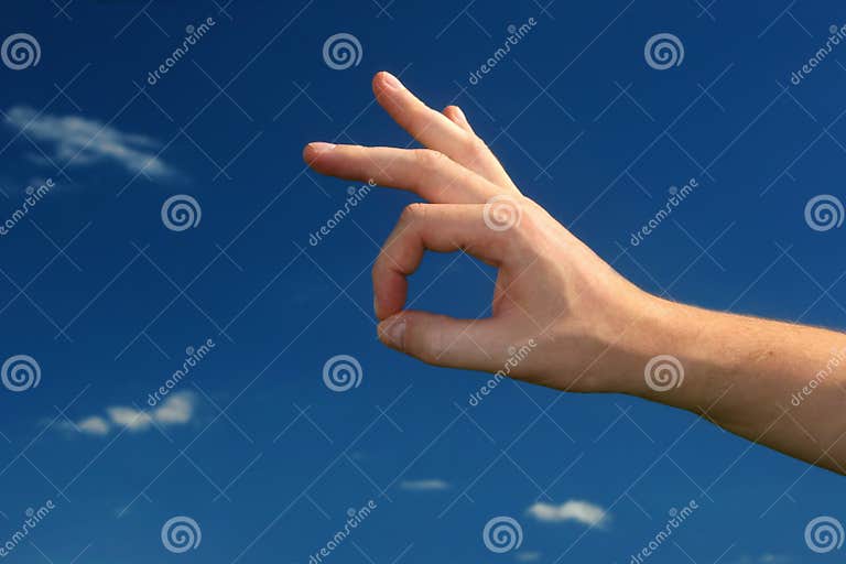 OK Sign stock photo. Image of alright, idea, agree, hand - 206914