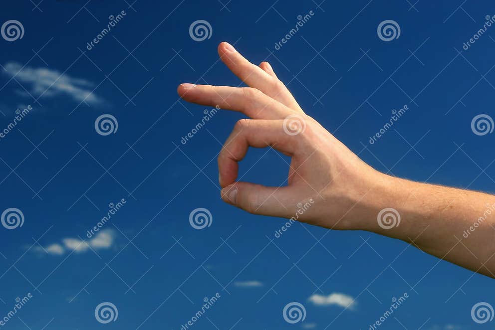 OK Sign stock photo. Image of alright, idea, agree, hand - 206914