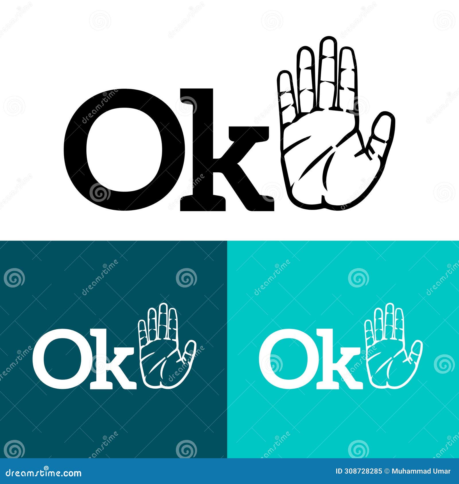 OK Sign - Hand Sign with OK Symbol Stock Illustration - Illustration of ...