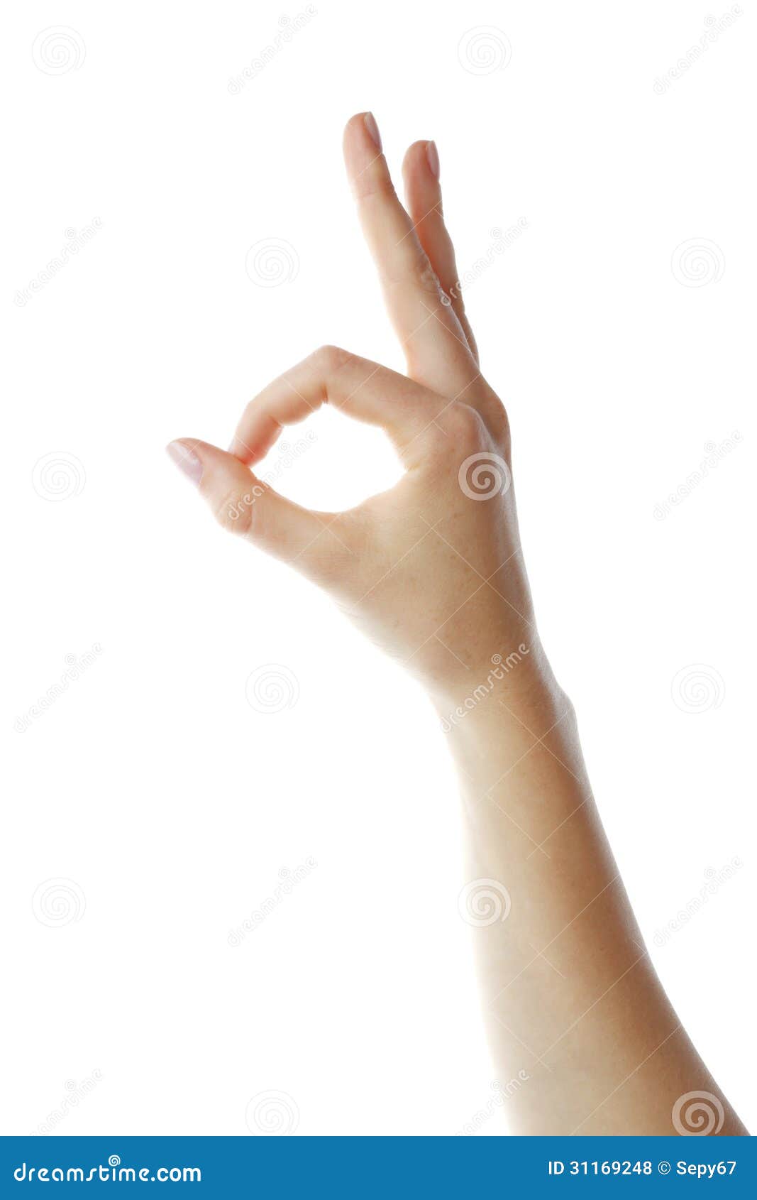 Ok sign stock photo. Image of isolatedbackground, positivity - 31169248