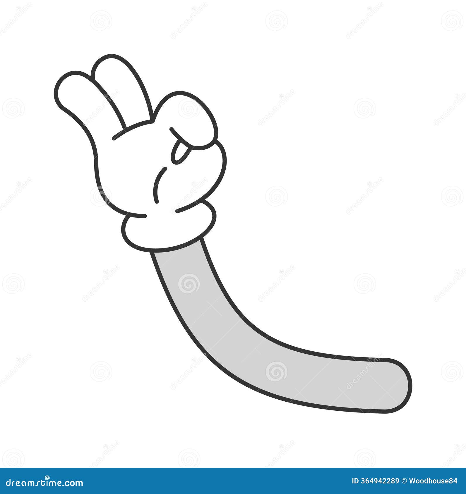 Hand Gesture, Pinch In, Holding Something, Monochrome Line Illustration ...