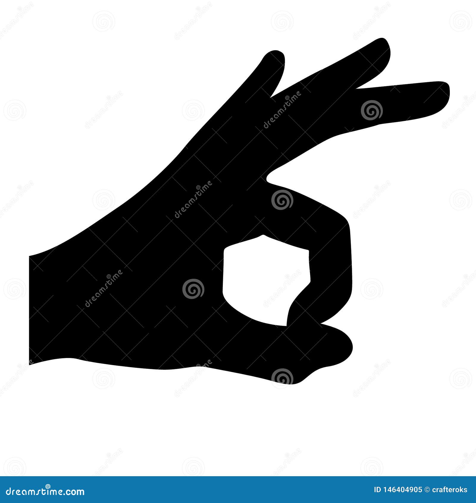 Ok Sign Vector Eps Illustration by Crafteroks Stock Vector ...