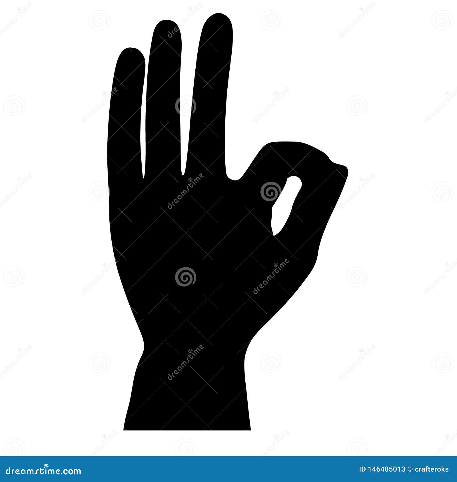 Ok Sign Vector Eps Illustration by Crafteroks Stock Vector ...