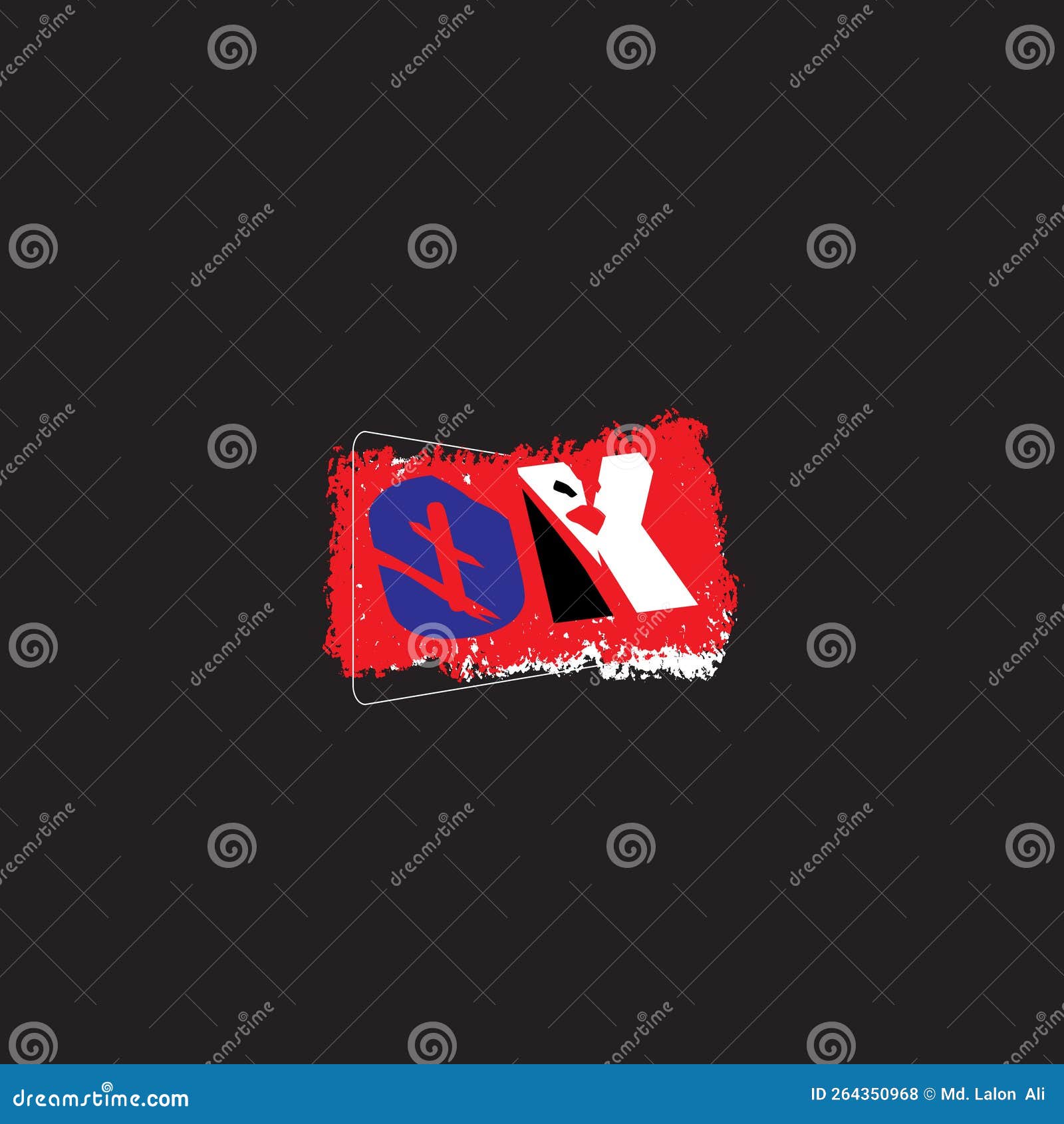 OK Text Logo Design stock vector. Illustration of number - 264350968