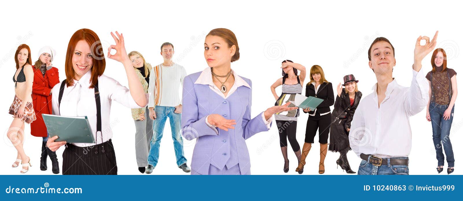 Ok, team! stock image. Image of family, happiness, crowd - 10240863