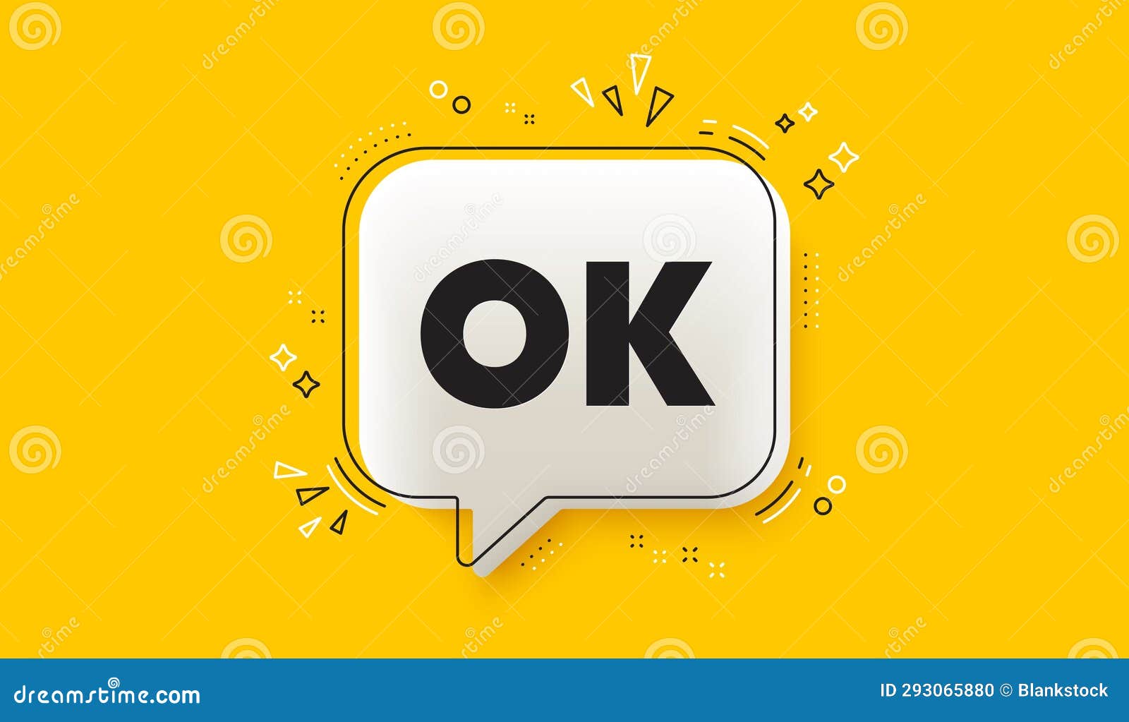OK Text Tag. Approved Okay Message. Vector Stock Illustration ... OK Text Tag. Approved Okay Message. Vector Stock Illustration ...