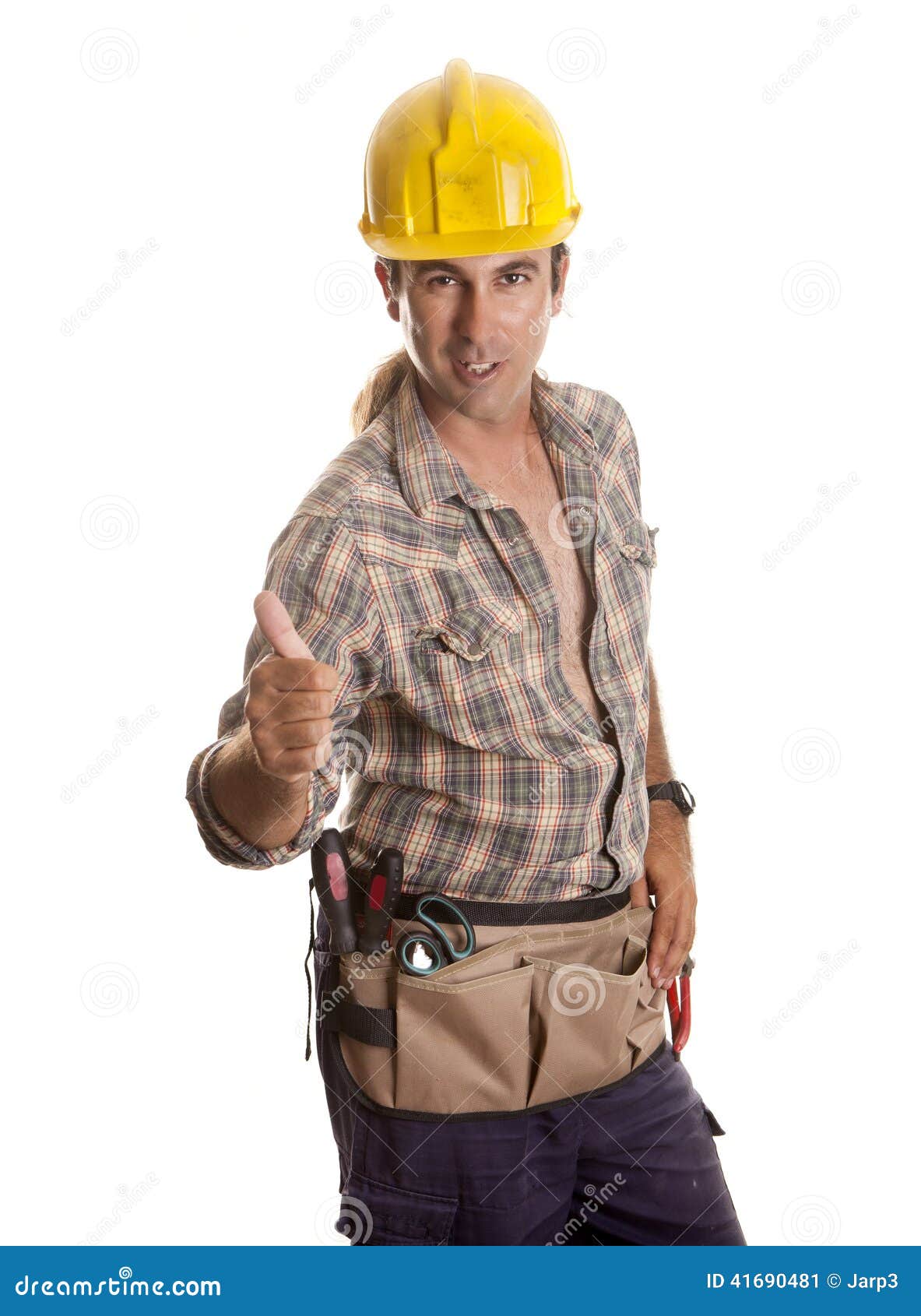 Ok worker stock image. Image of tools, industrial, building - 41690481