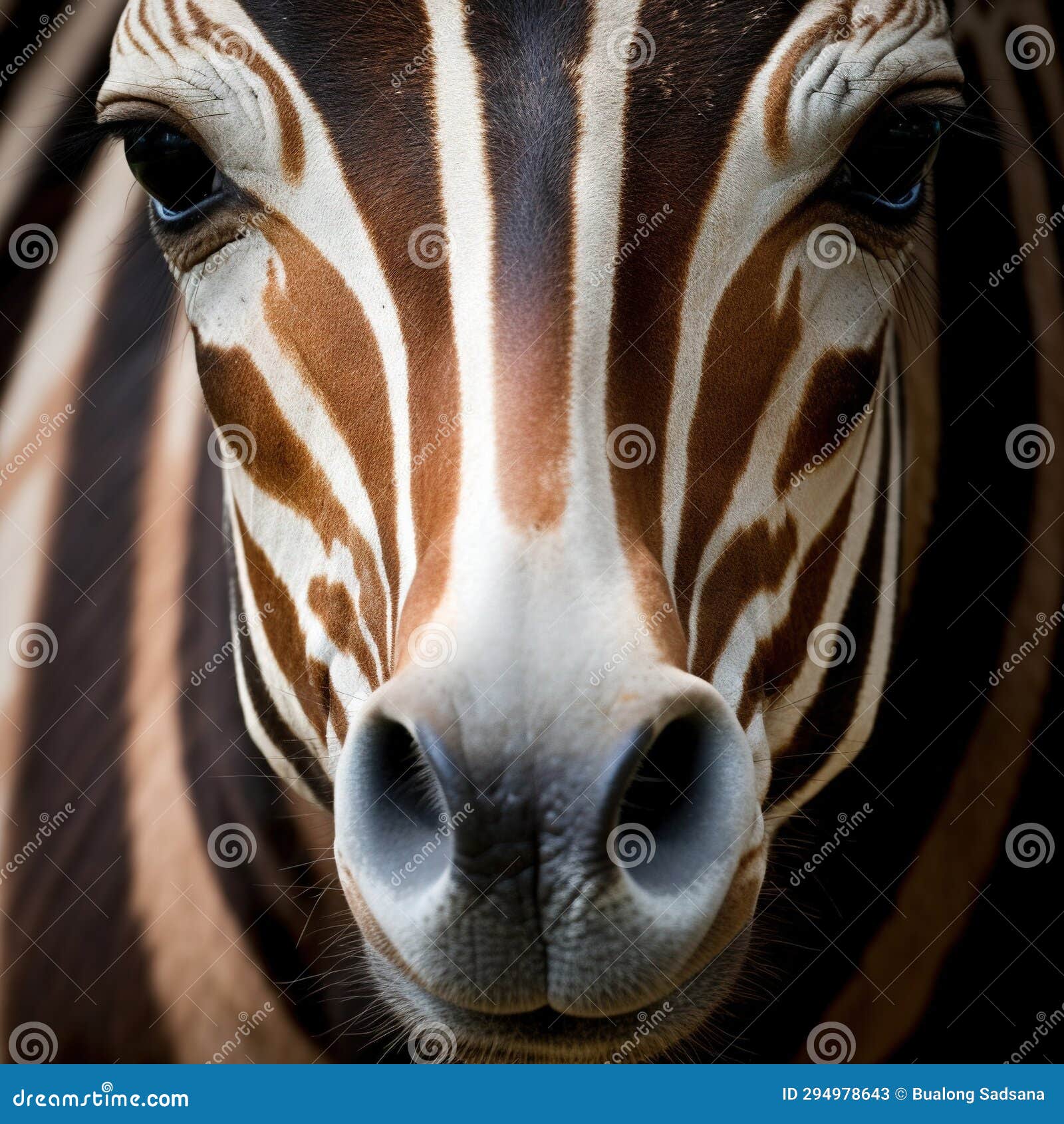 Of an Okapi s fur stock illustration. Illustration of texture - 294978643