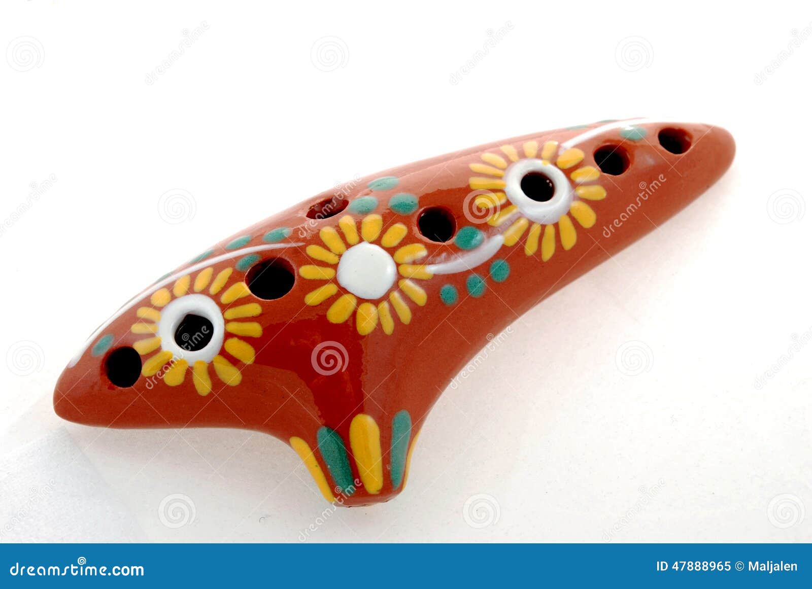 Okarina imagen de archivo. Imagen de silbido, instrumento - 47888965