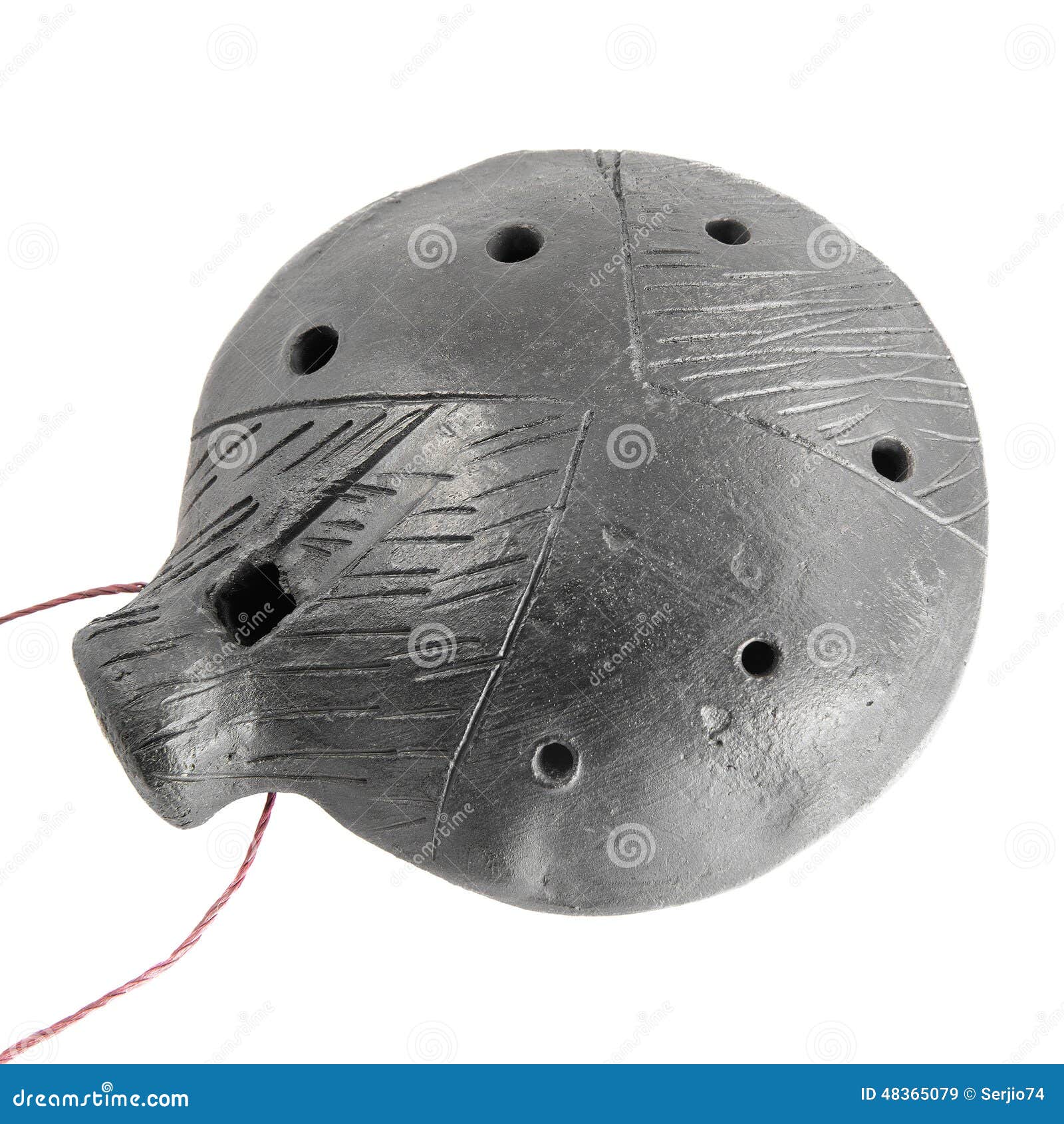 Okarina, Instrumento De Viento Andino Imagen de archivo - Imagen de ...