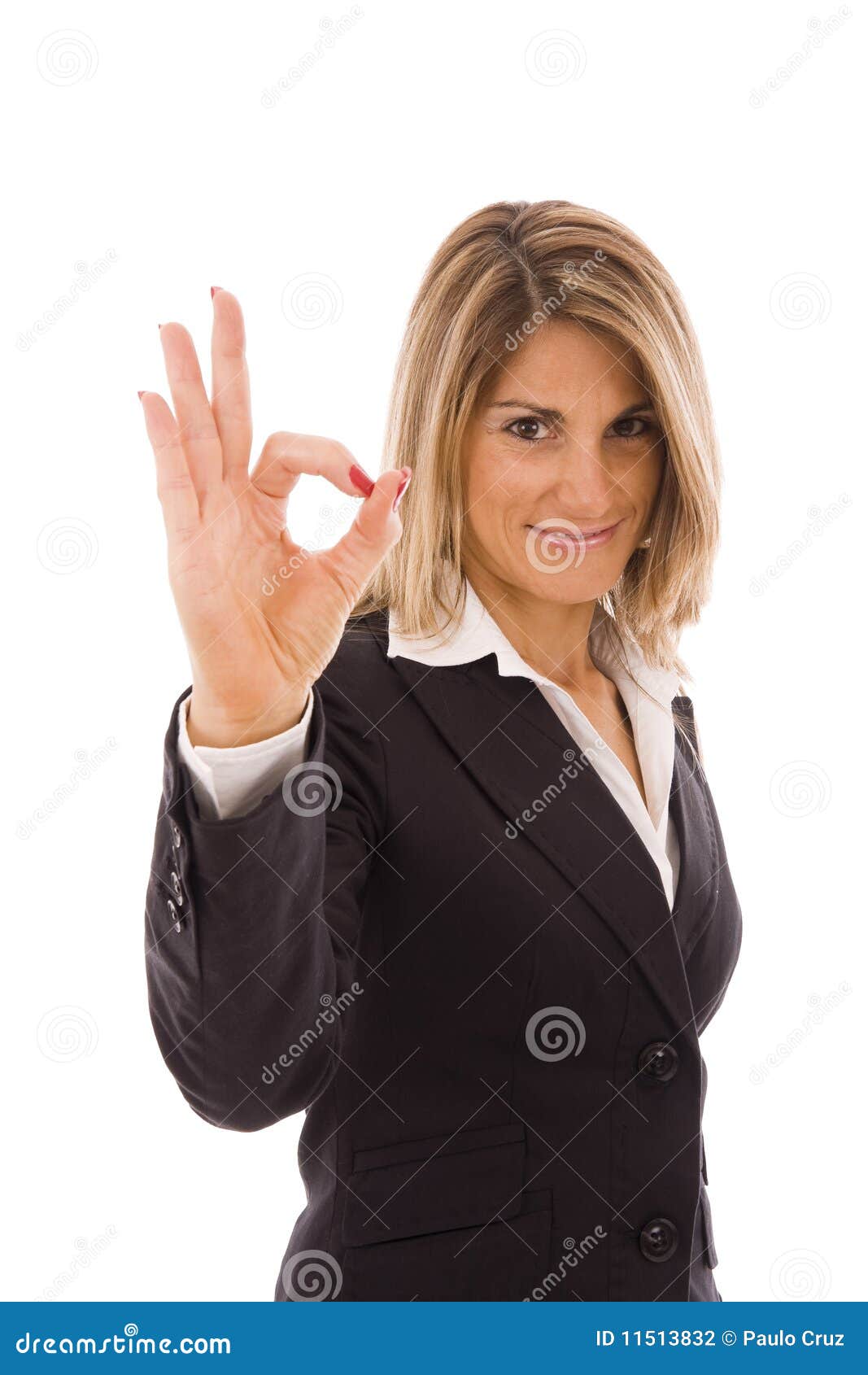 Okay stock photo. Image of okay, beautiful, girl, good - 11513832